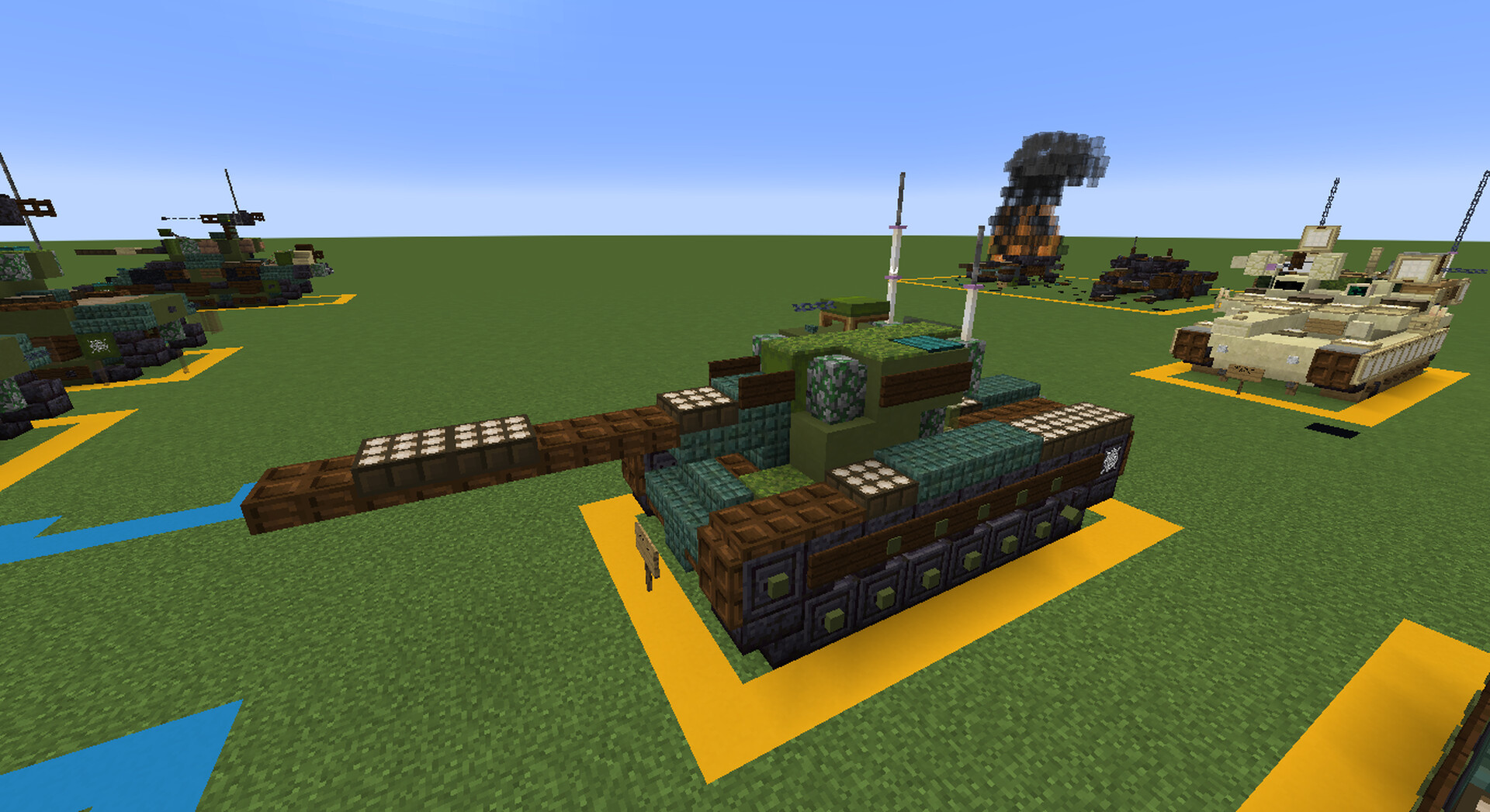 M48 Patton 1.5:1 Minecraft Map