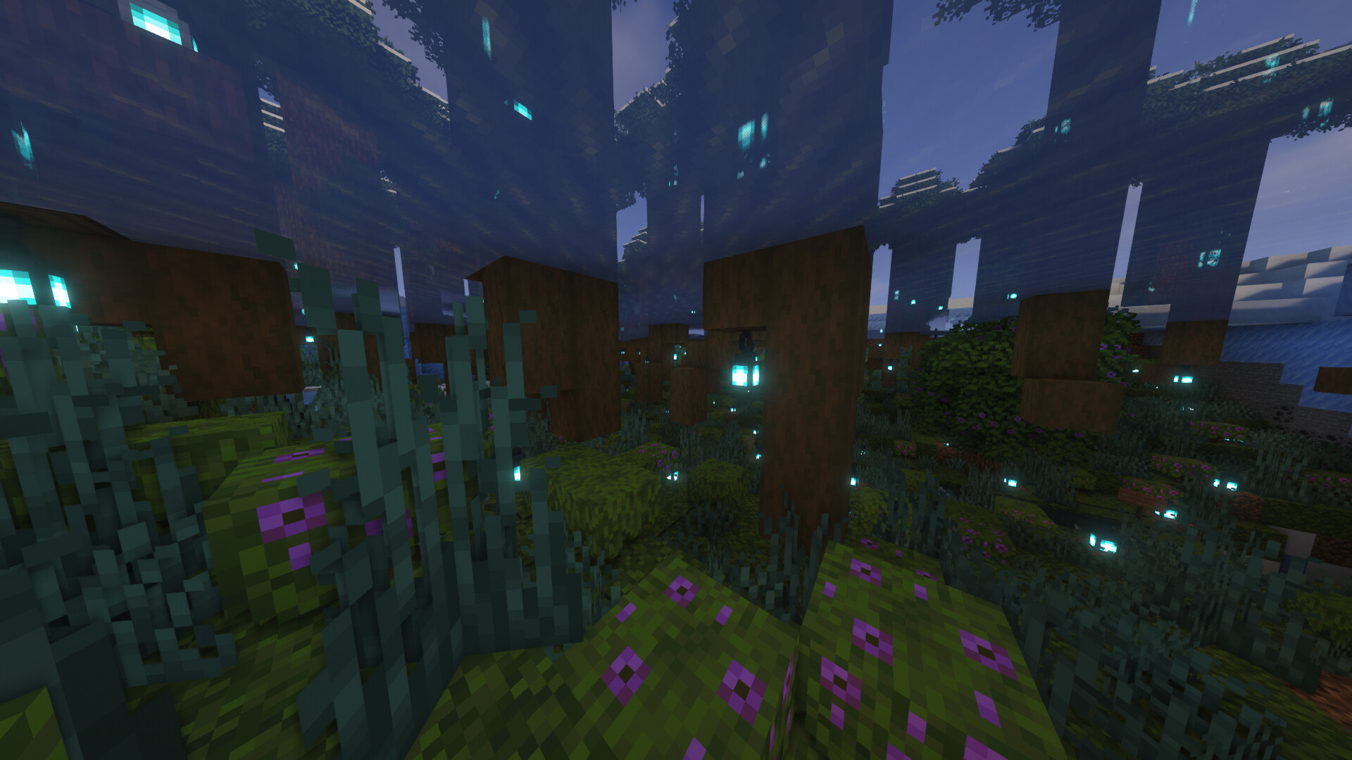 Under the Ice Biome Build Minecraft Map