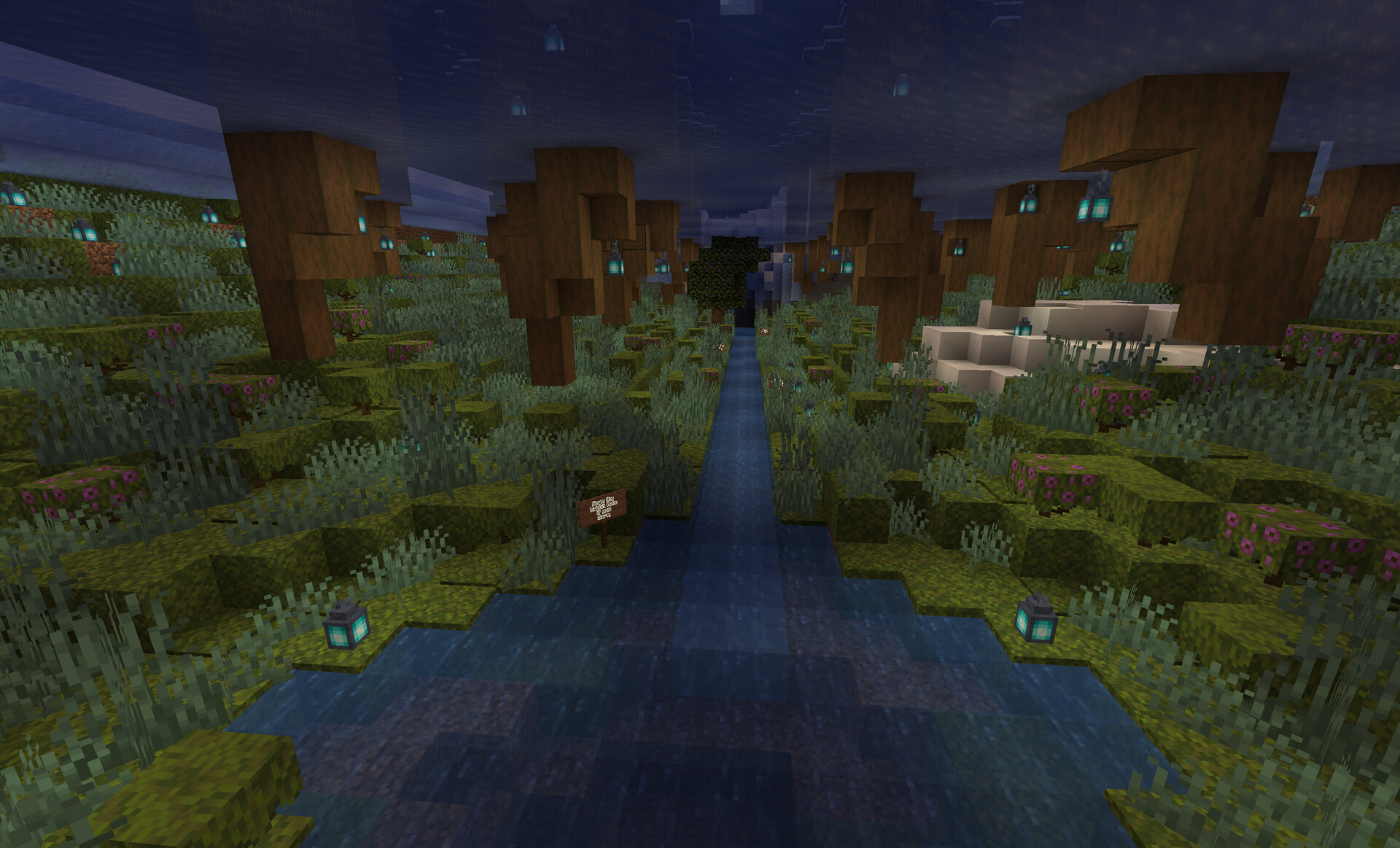 Under the Ice Biome Build Minecraft Map