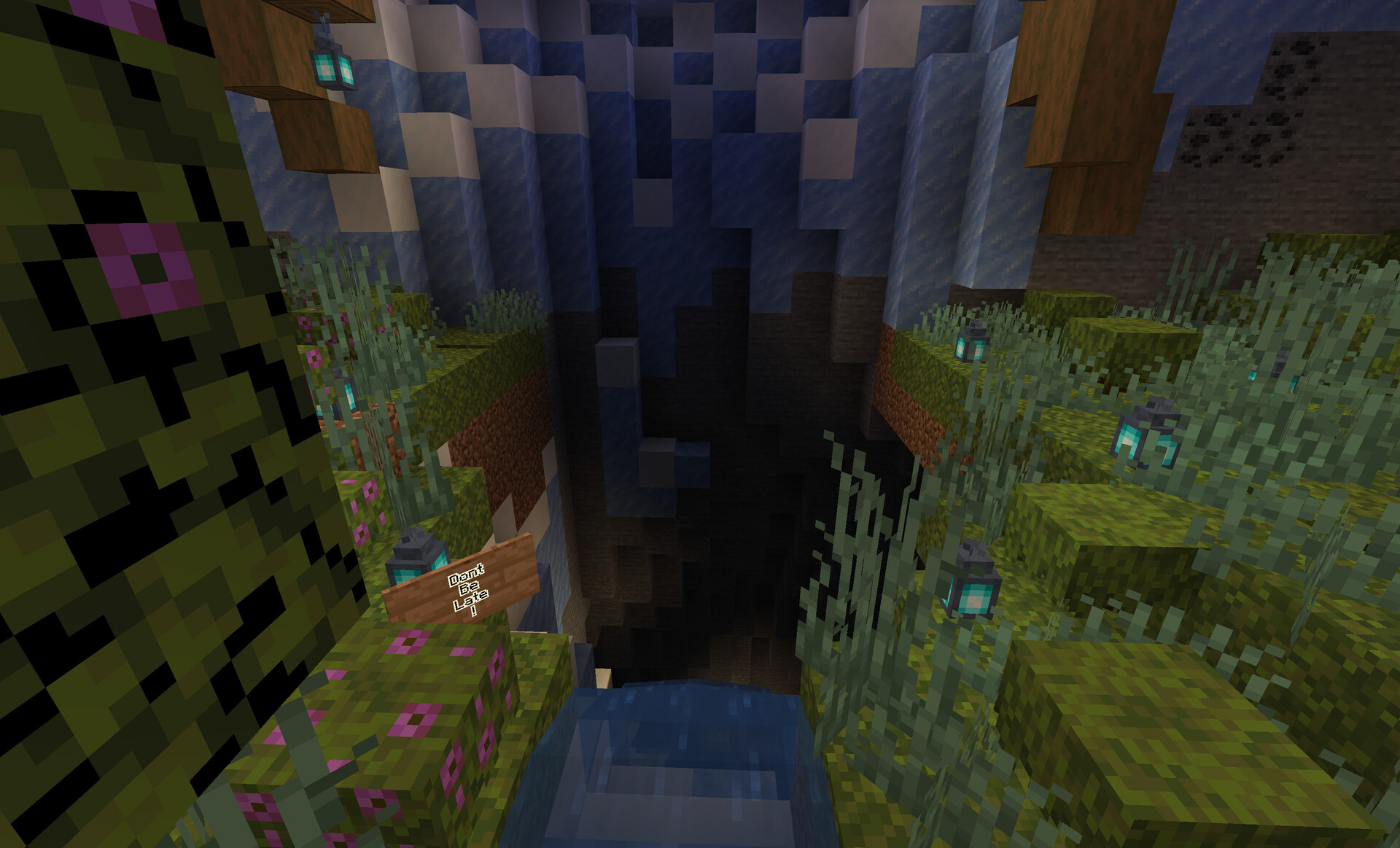 Under the Ice Biome Build Minecraft Map