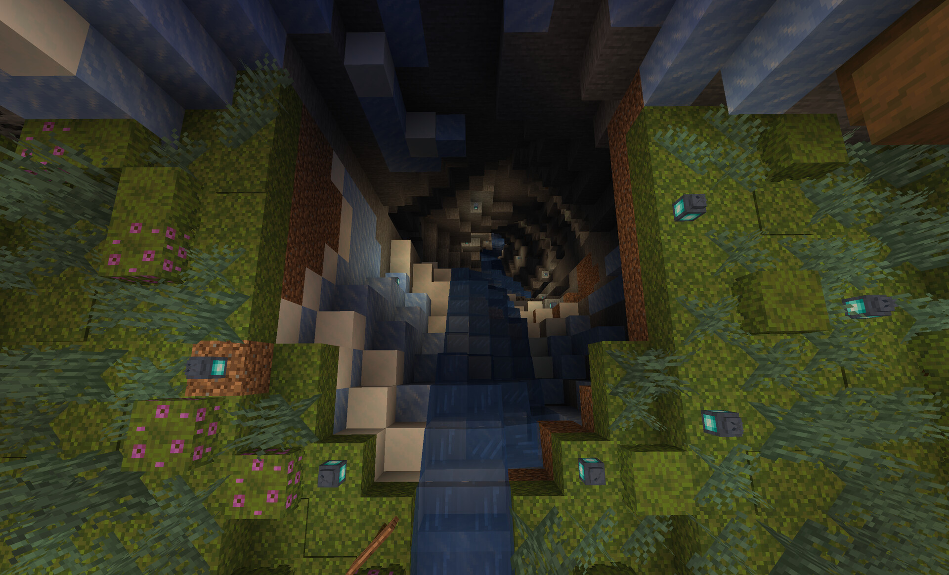 Under the Ice Biome Build Minecraft Map