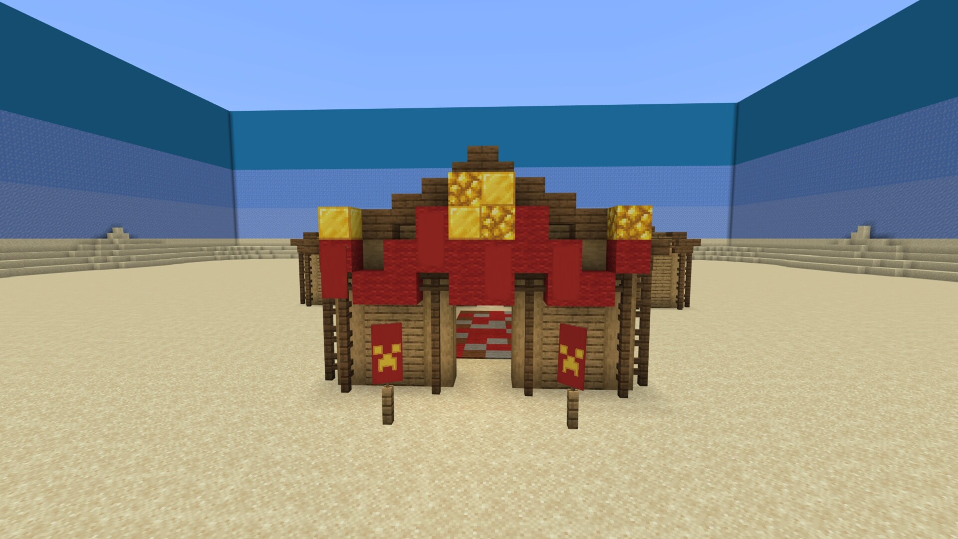 Fallout New Vegas Caesar's Battle Tent Minecraft Map