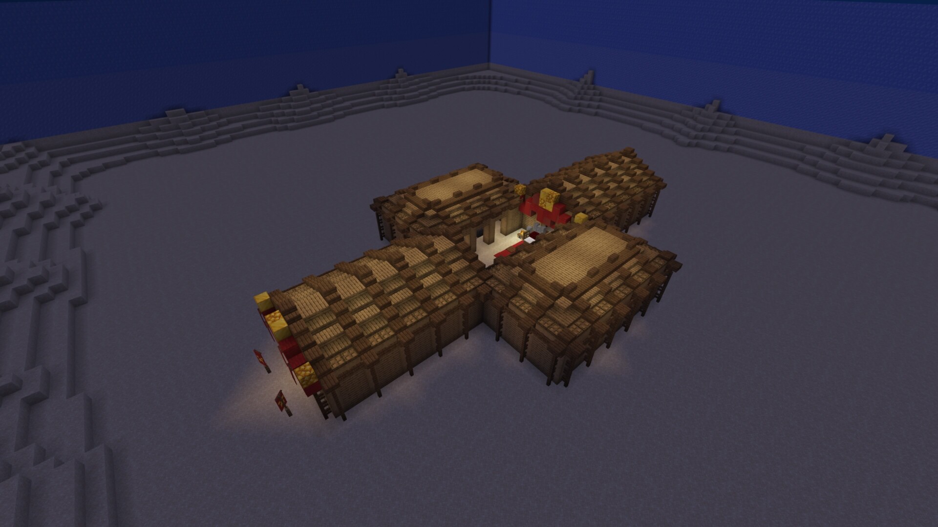 Fallout New Vegas Caesar's Battle Tent Minecraft Map