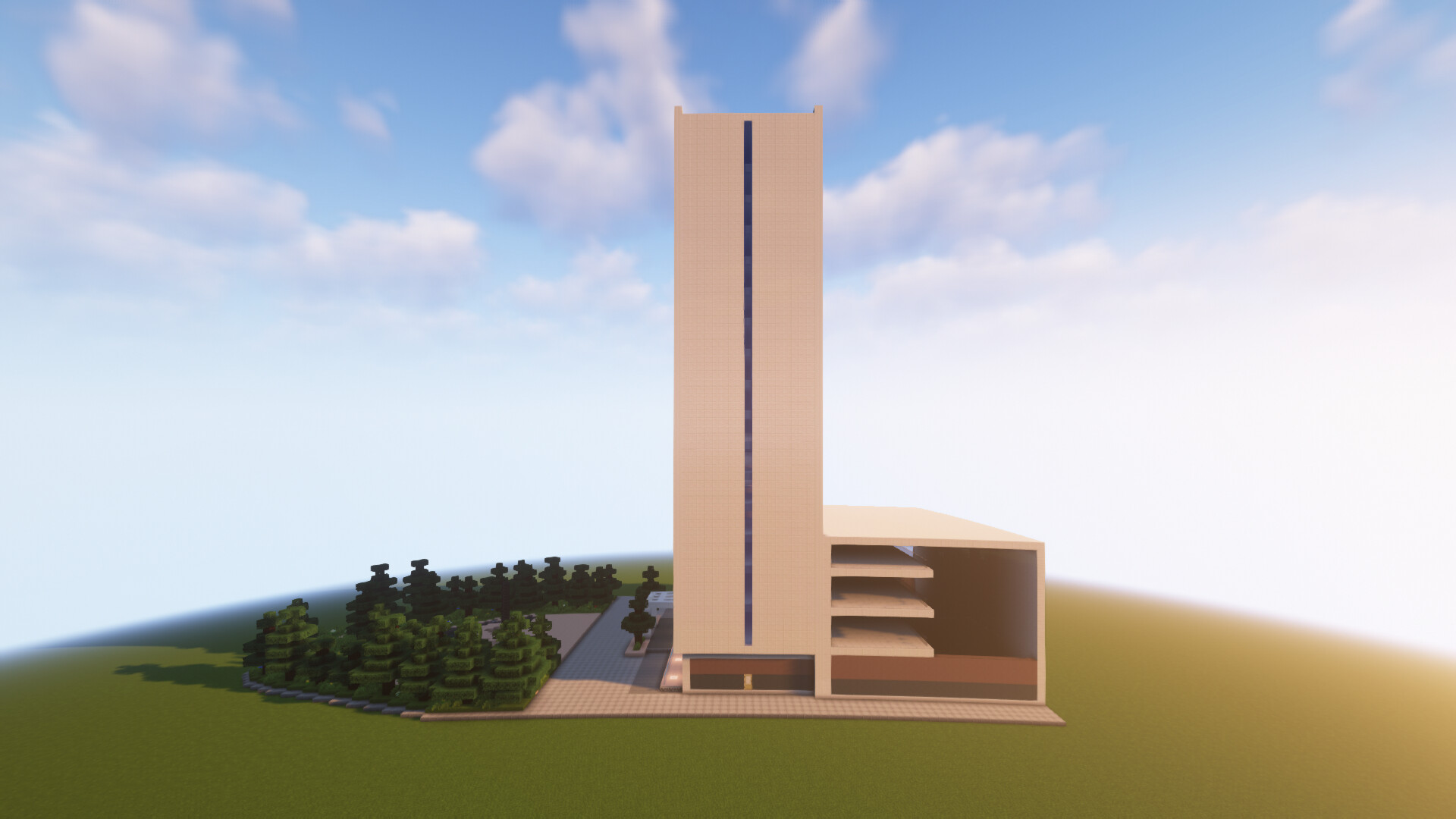 MLSP Tower, Baku Minecraft Map