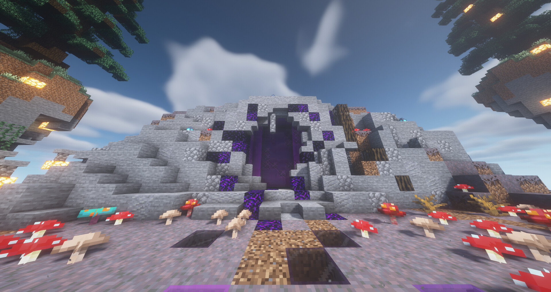 🟩 Portal Island | LOBBY 🟩 Minecraft Map