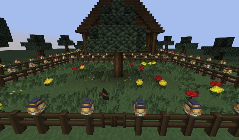 Palmora Cottage – An Ecological Self-Sustaining Tiny House Minecraft Map