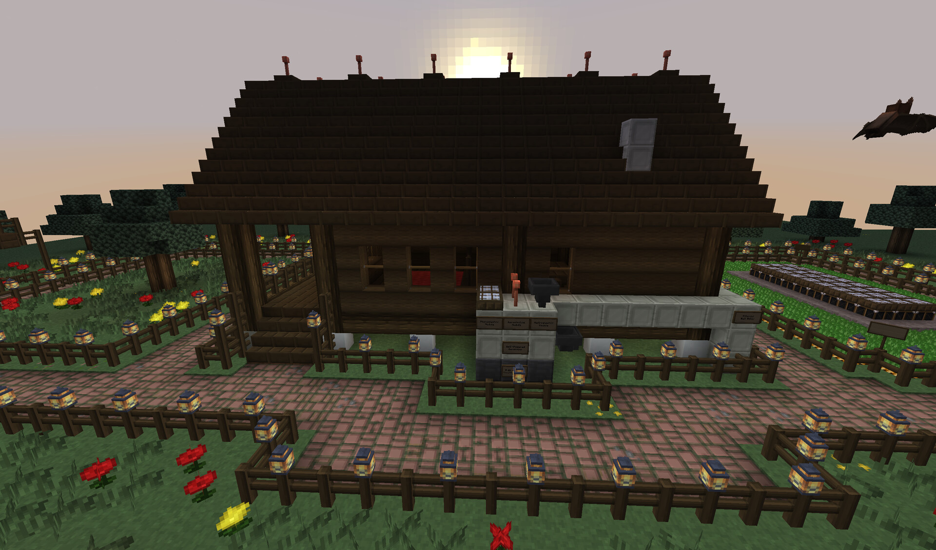Palmora Cottage – An Ecological Self-Sustaining Tiny House Minecraft Map