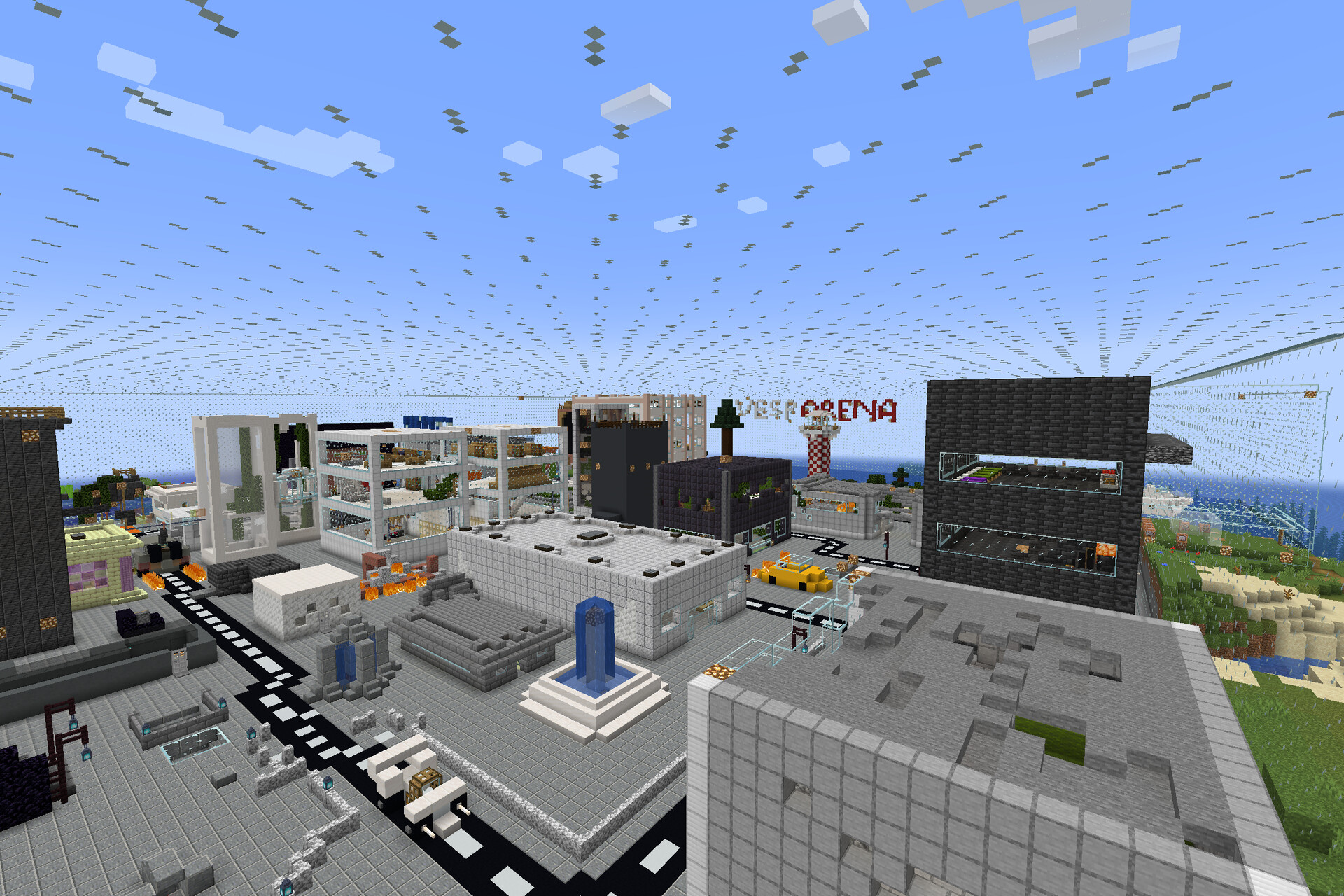 Vesparena 1 PvP Battle royale Minecraft Map