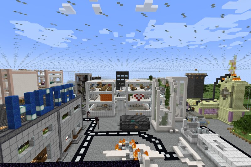 Vesparena 1 PvP Battle royale Minecraft Map