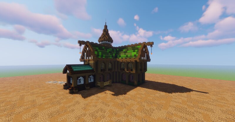Minecraft medieval house map - questalter