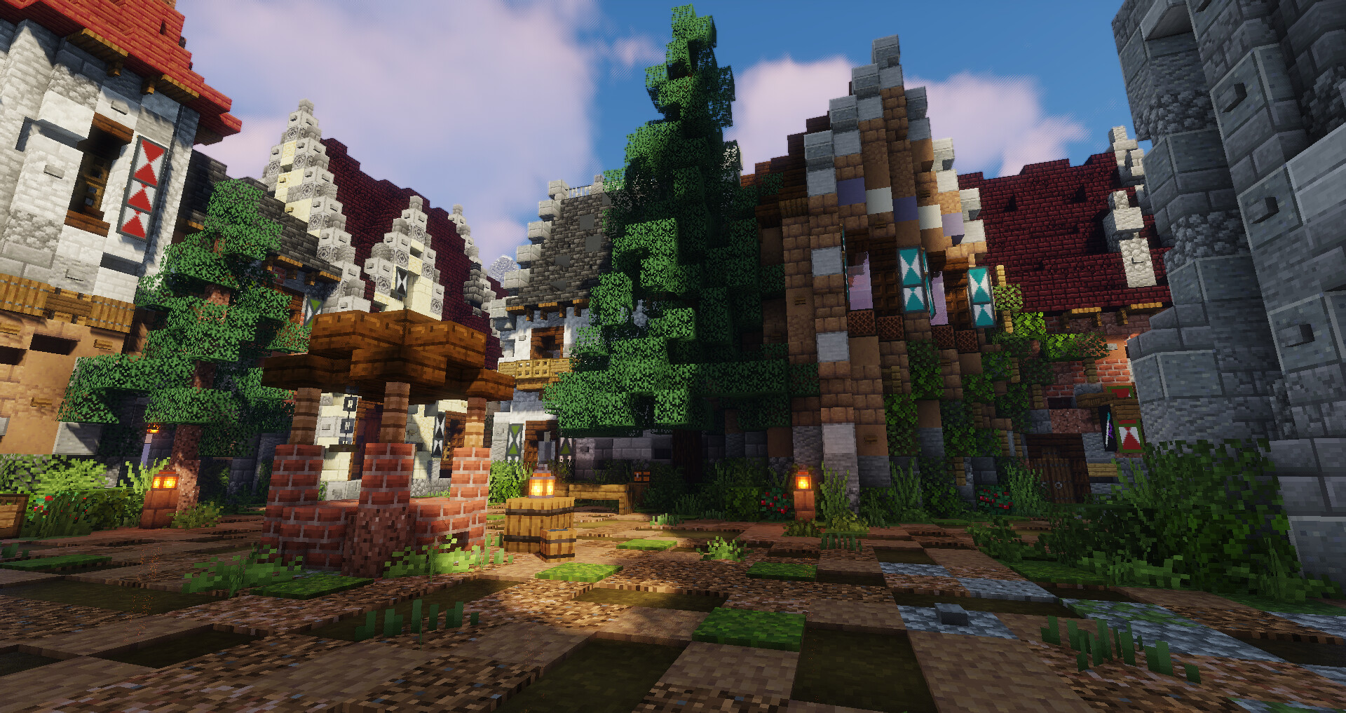 Norburen - Medieval Human Town - Fables and Fantasy RP Minecraft Map