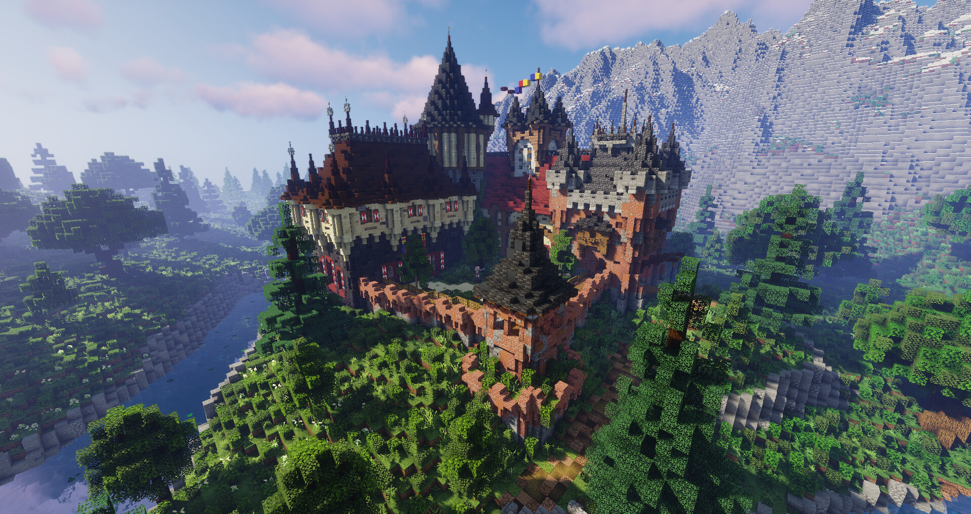 Norburen - Medieval Human Town - Fables and Fantasy RP Minecraft Map