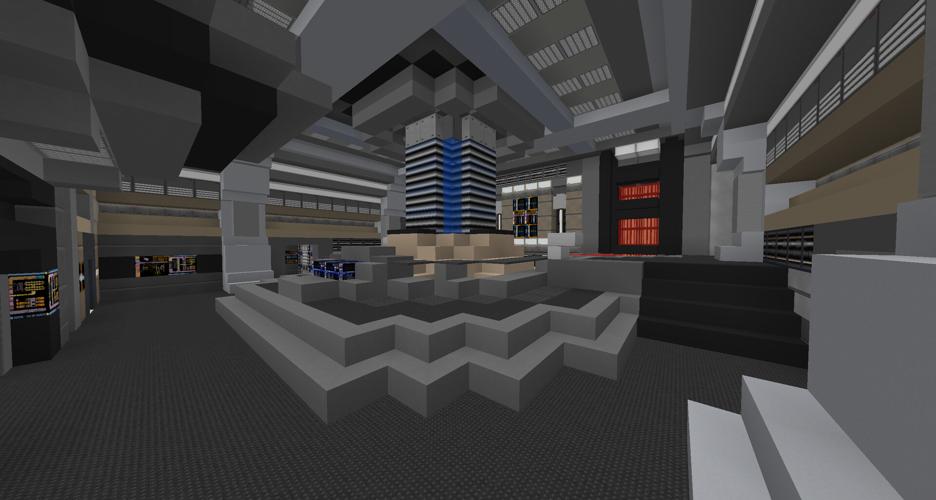 USS-Defiant | Star Trek Megabuild | TrekCraft Minecraft Map