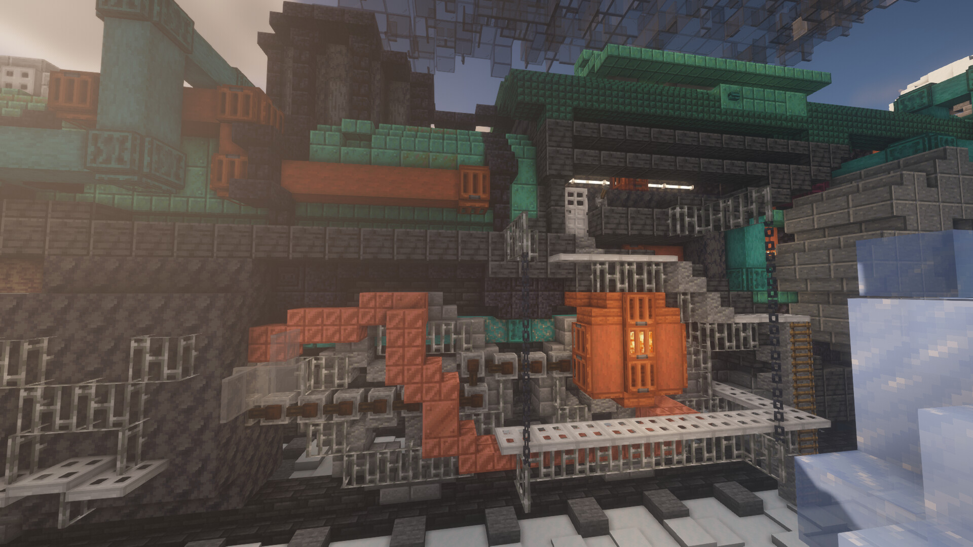 Steampunk Train Minecraft Map