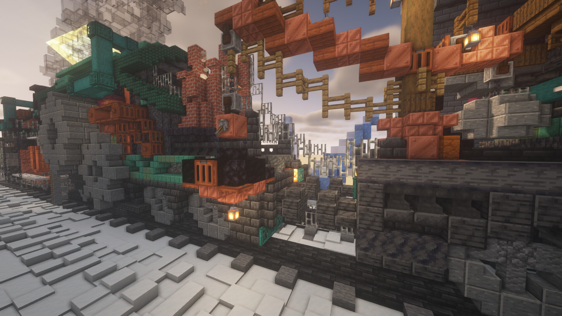 Steampunk Train Minecraft Map