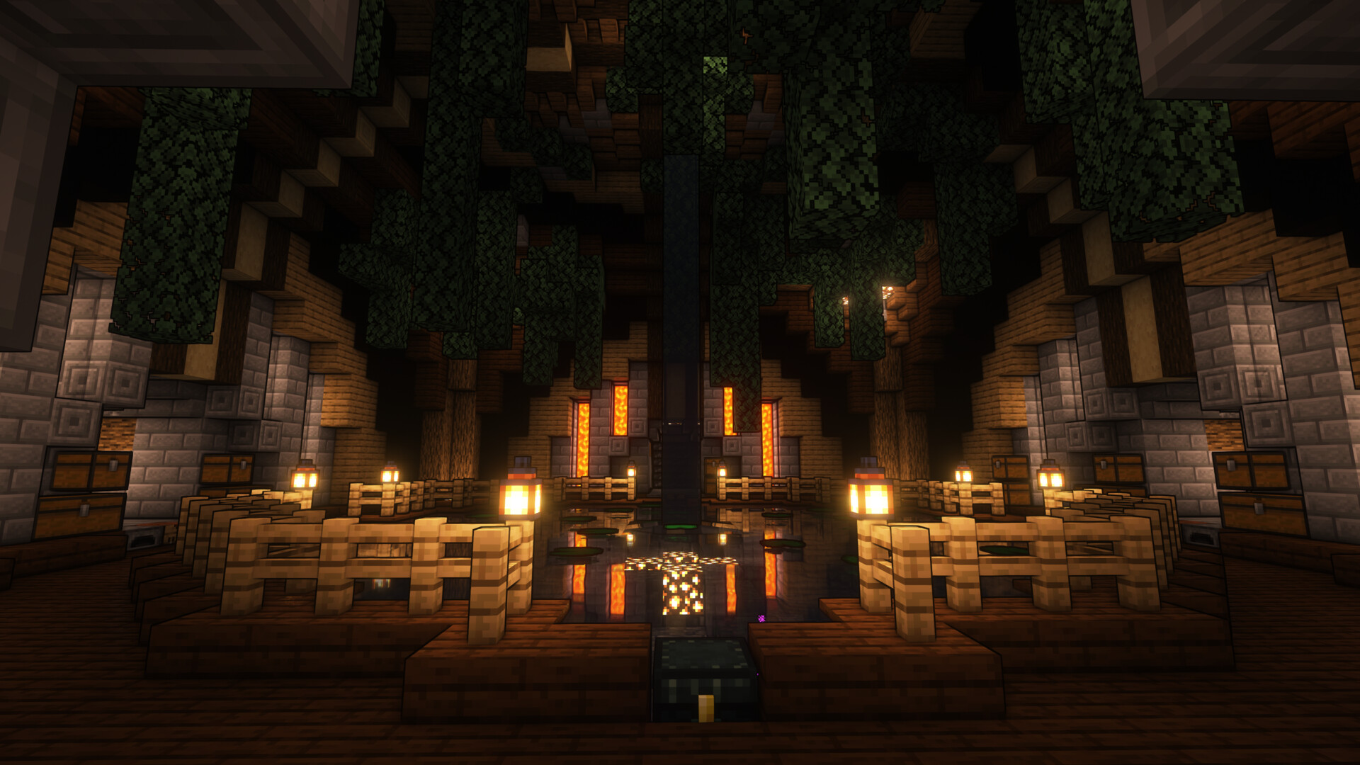 Three Towers with Treasure Hunt - Survival World Minecraft Map