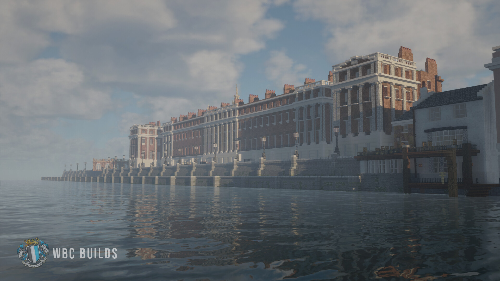 The Adelphi Terrace, Whiteburg City Minecraft Map