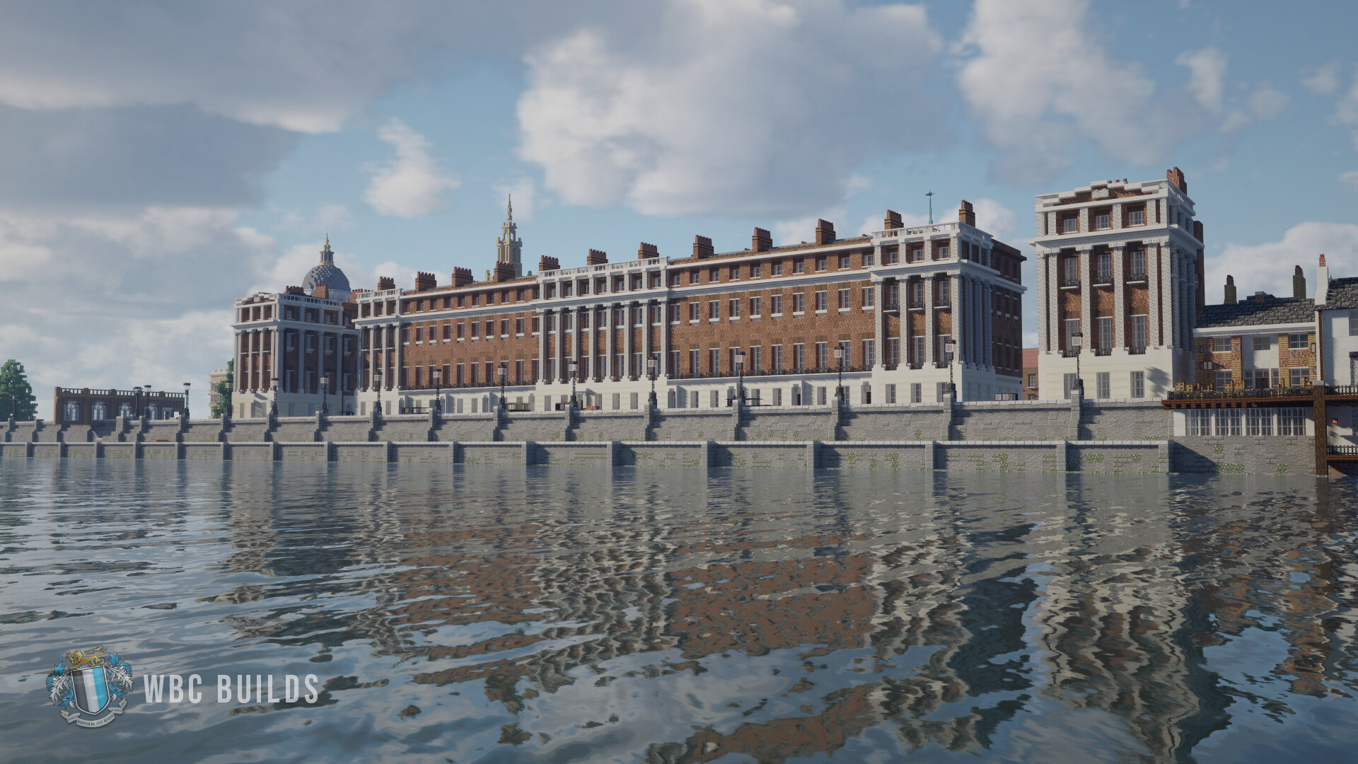 The Adelphi Terrace, Whiteburg City Minecraft Map