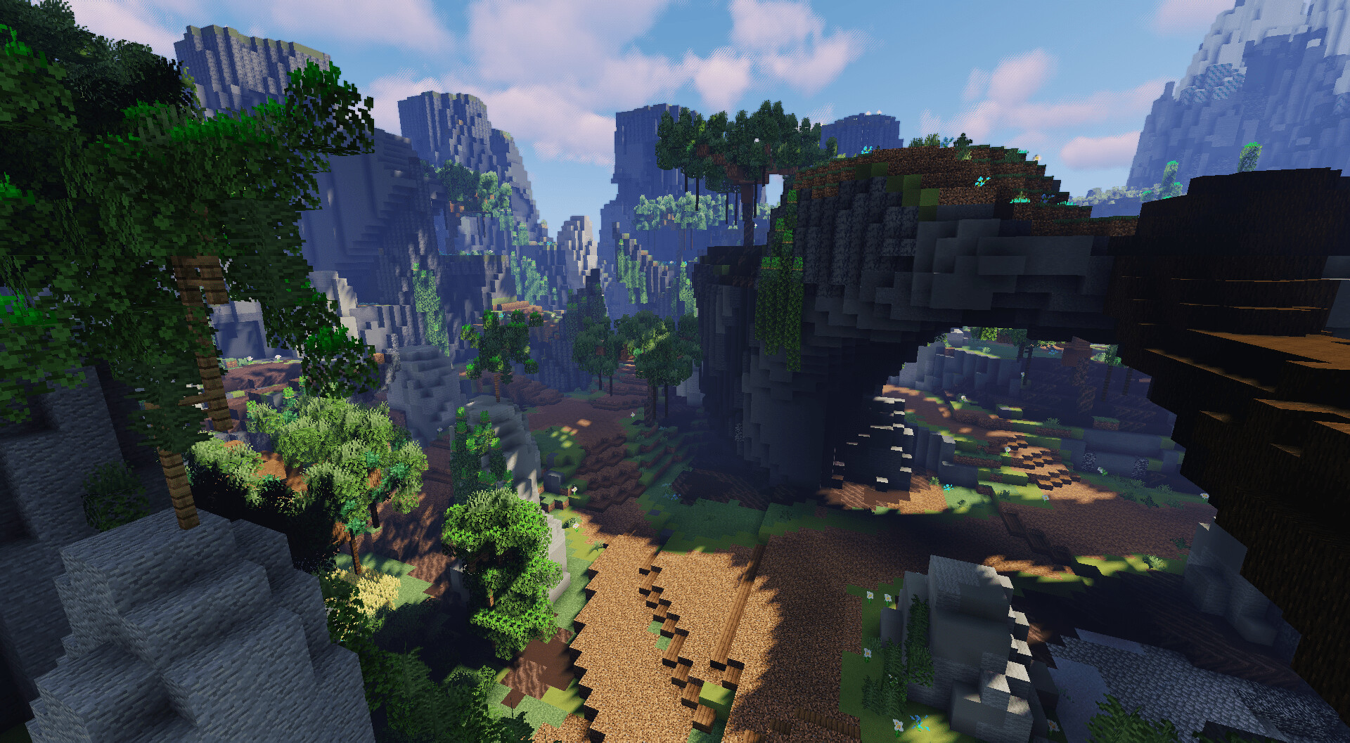 4 Biomes PitPVP Map Minecraft Map