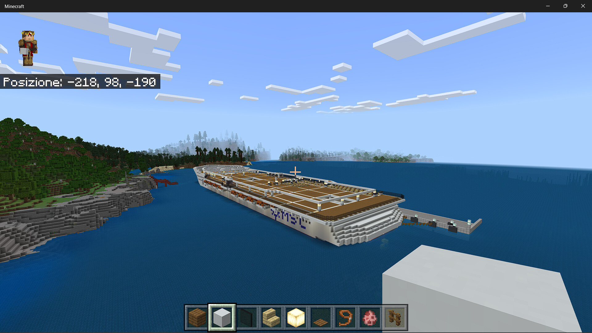 MSC SEASIDE Minecraft Map
