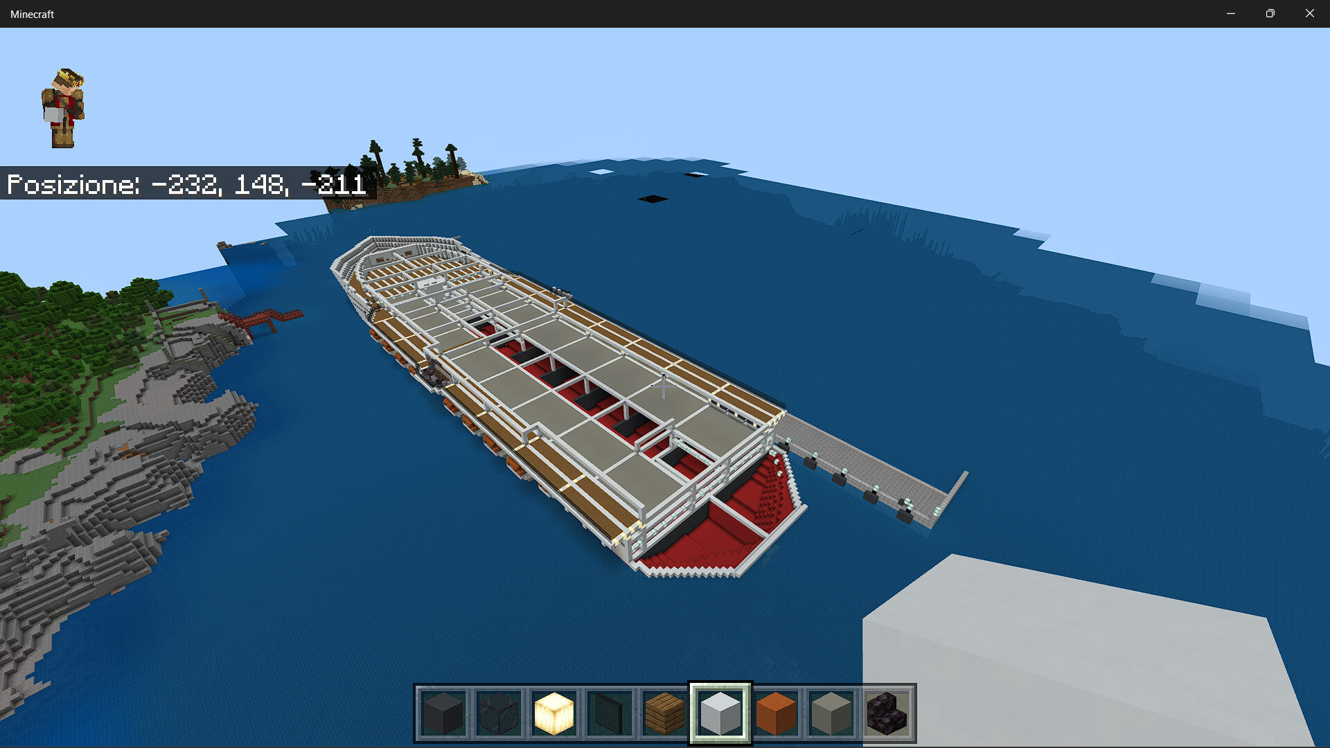 MSC SEASIDE Minecraft Map