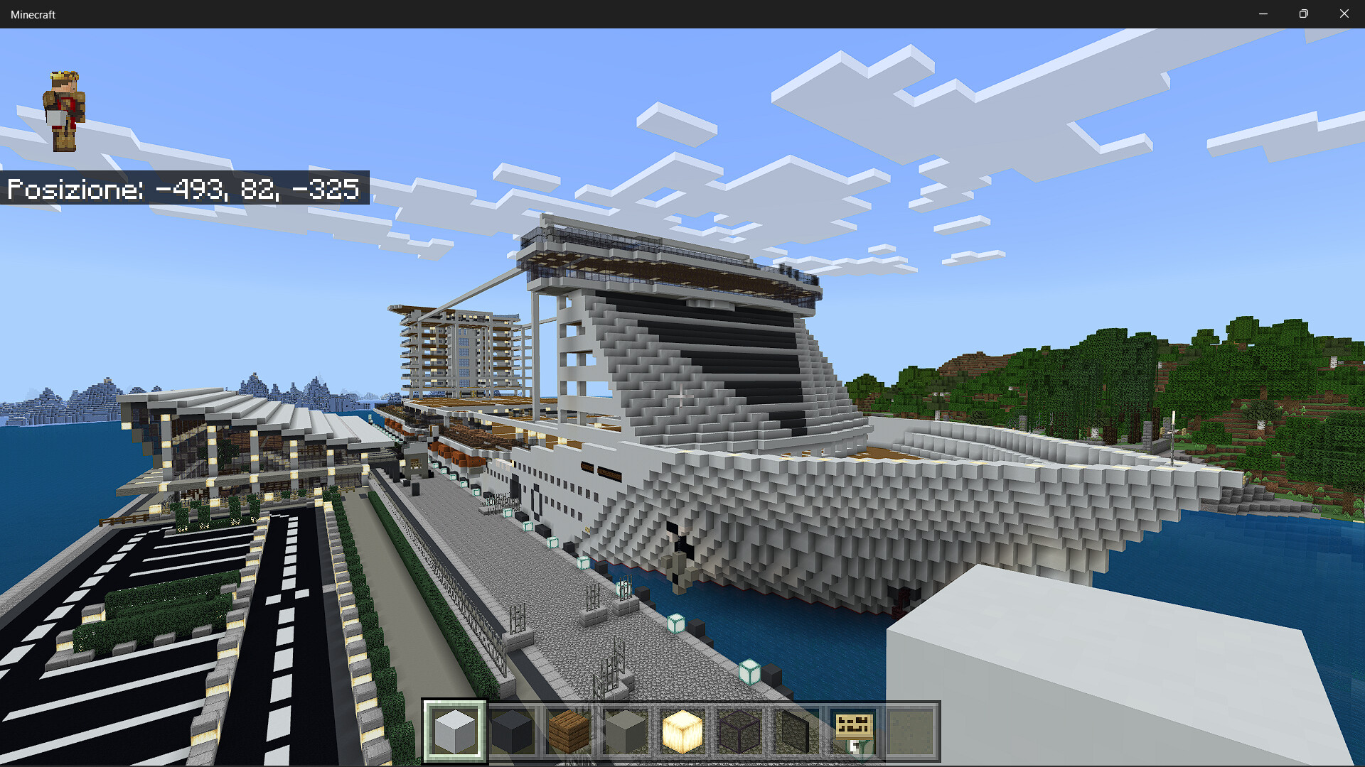 MSC SEASIDE Minecraft Map