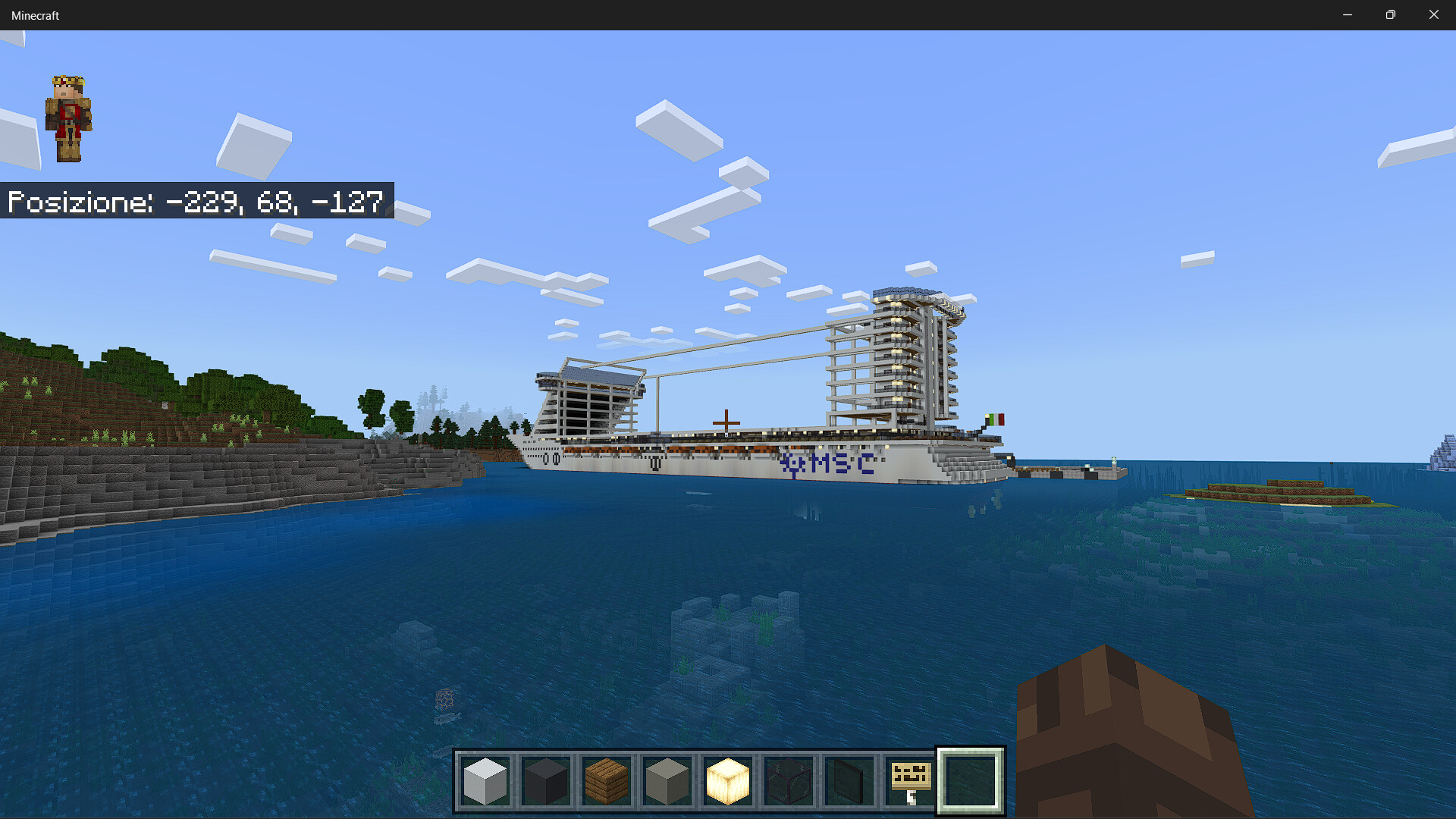 MSC SEASIDE Minecraft Map