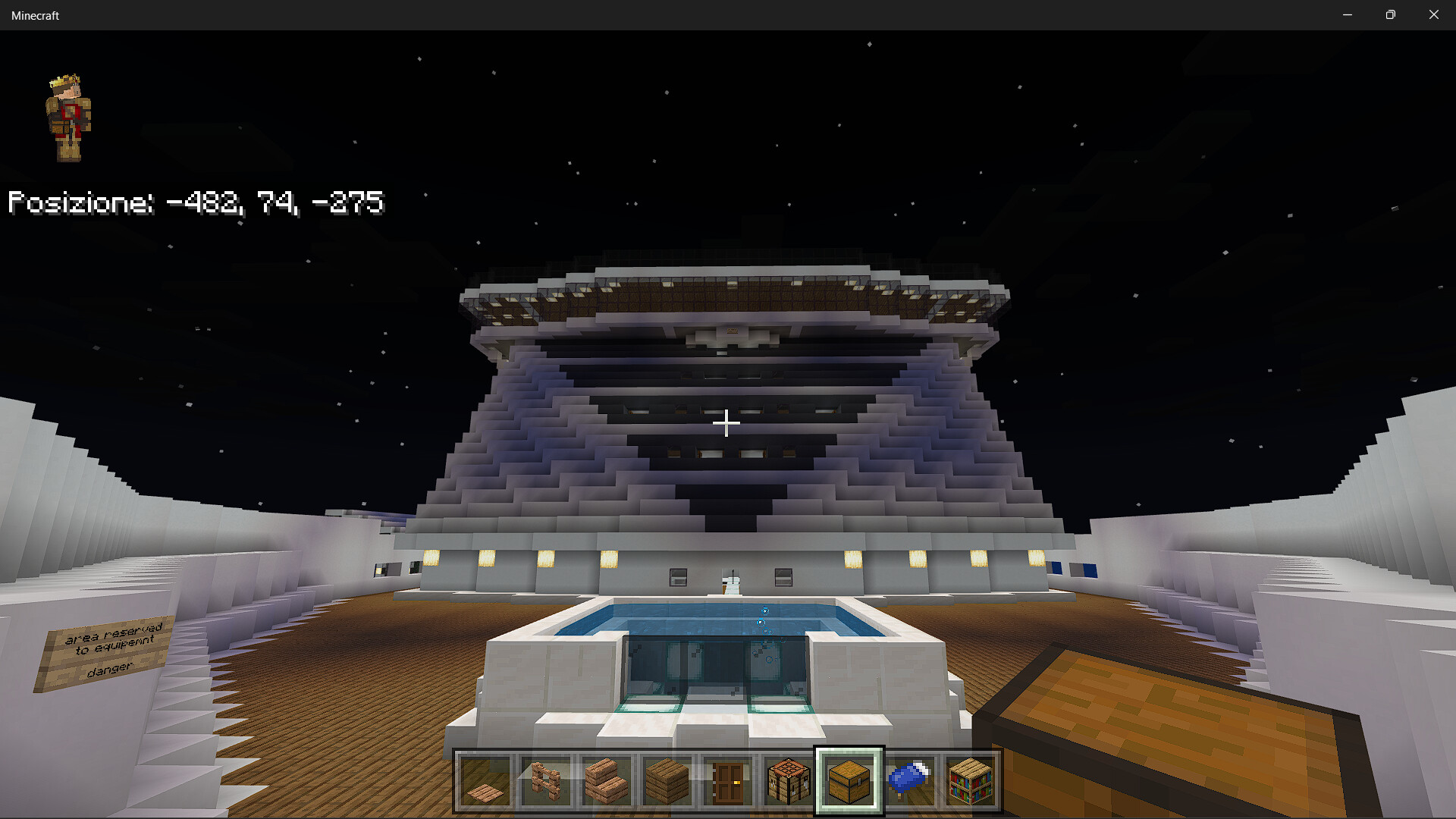 MSC SEASIDE Minecraft Map