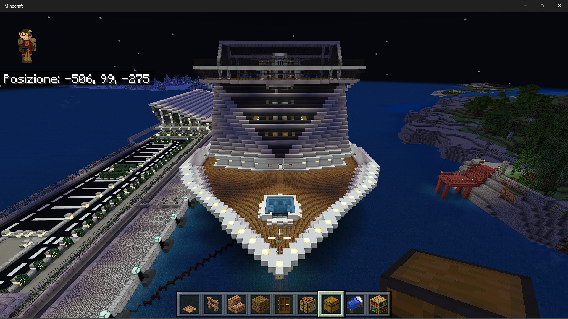 MSC SEASIDE Minecraft Map