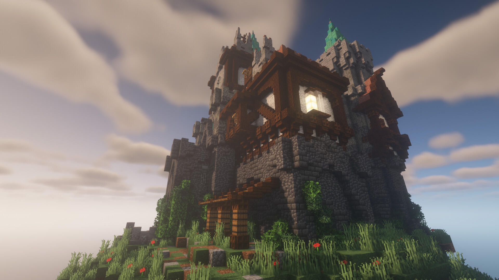 Epic 1.19 - Castle [world download + Schematic] Minecraft Map