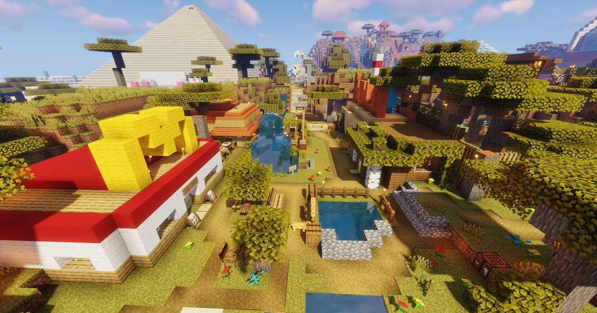 The Paradise of Light Minecraft Map