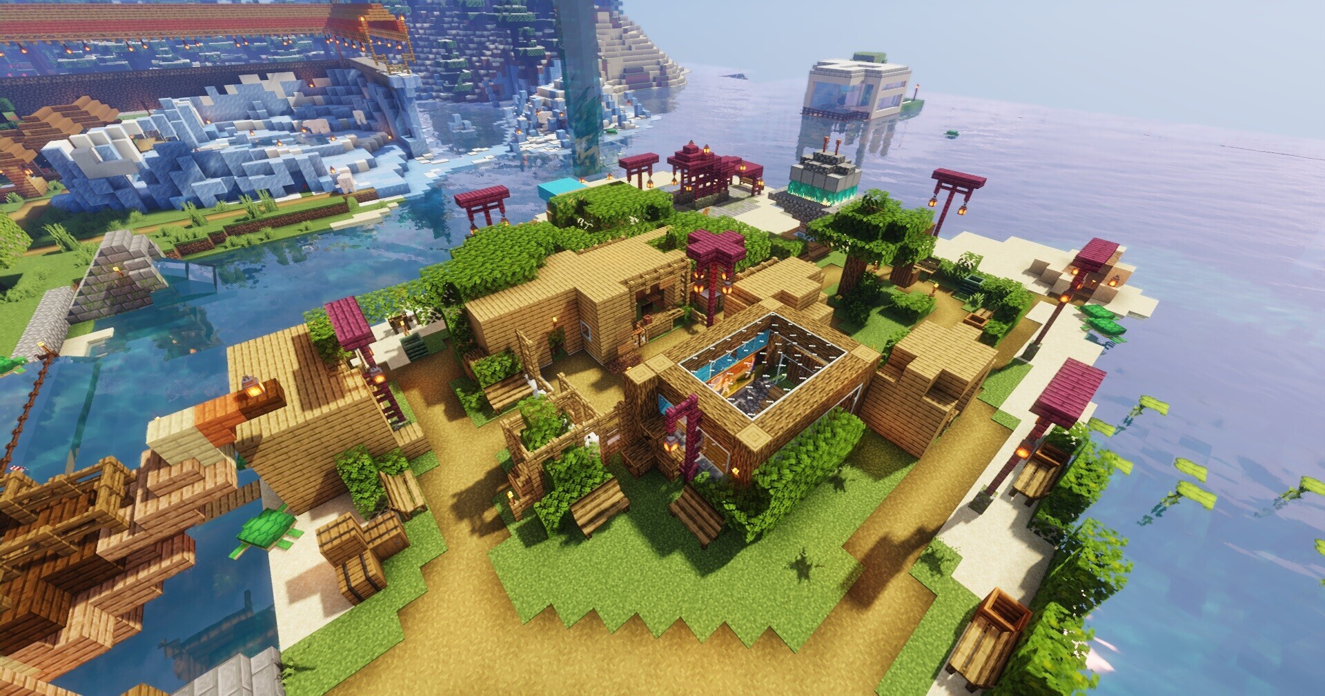 The Paradise of Light Minecraft Map