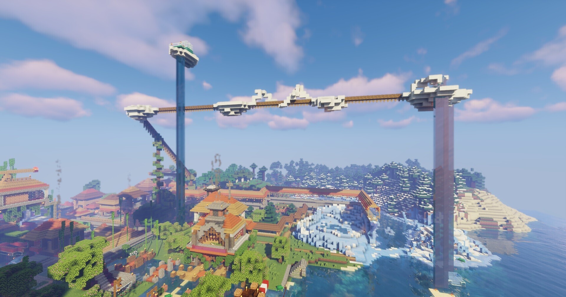 The Paradise of Light Minecraft Map