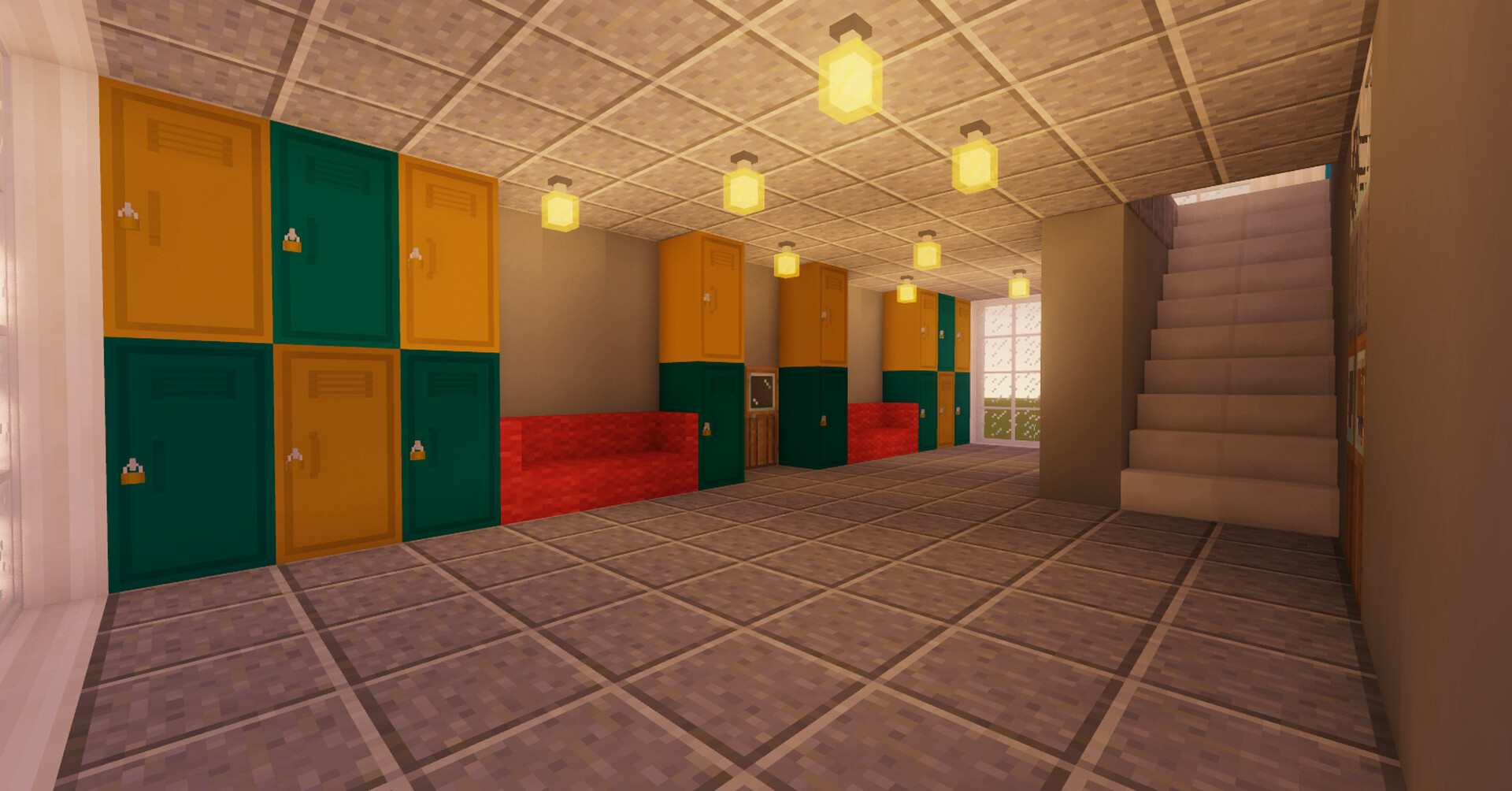 School Minecraft Map