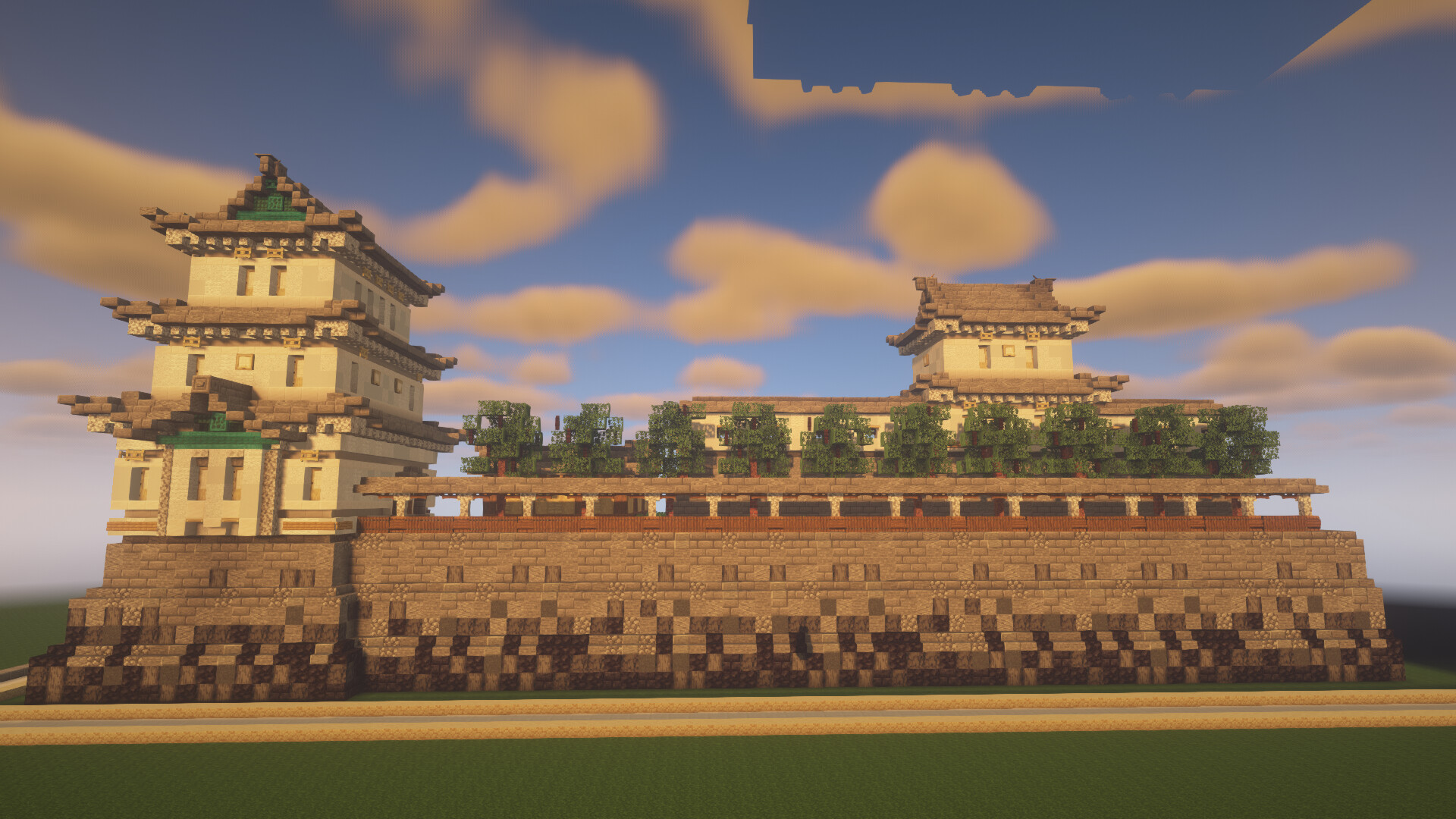 Imperial Palace for the Great Shogun Minecraft Map