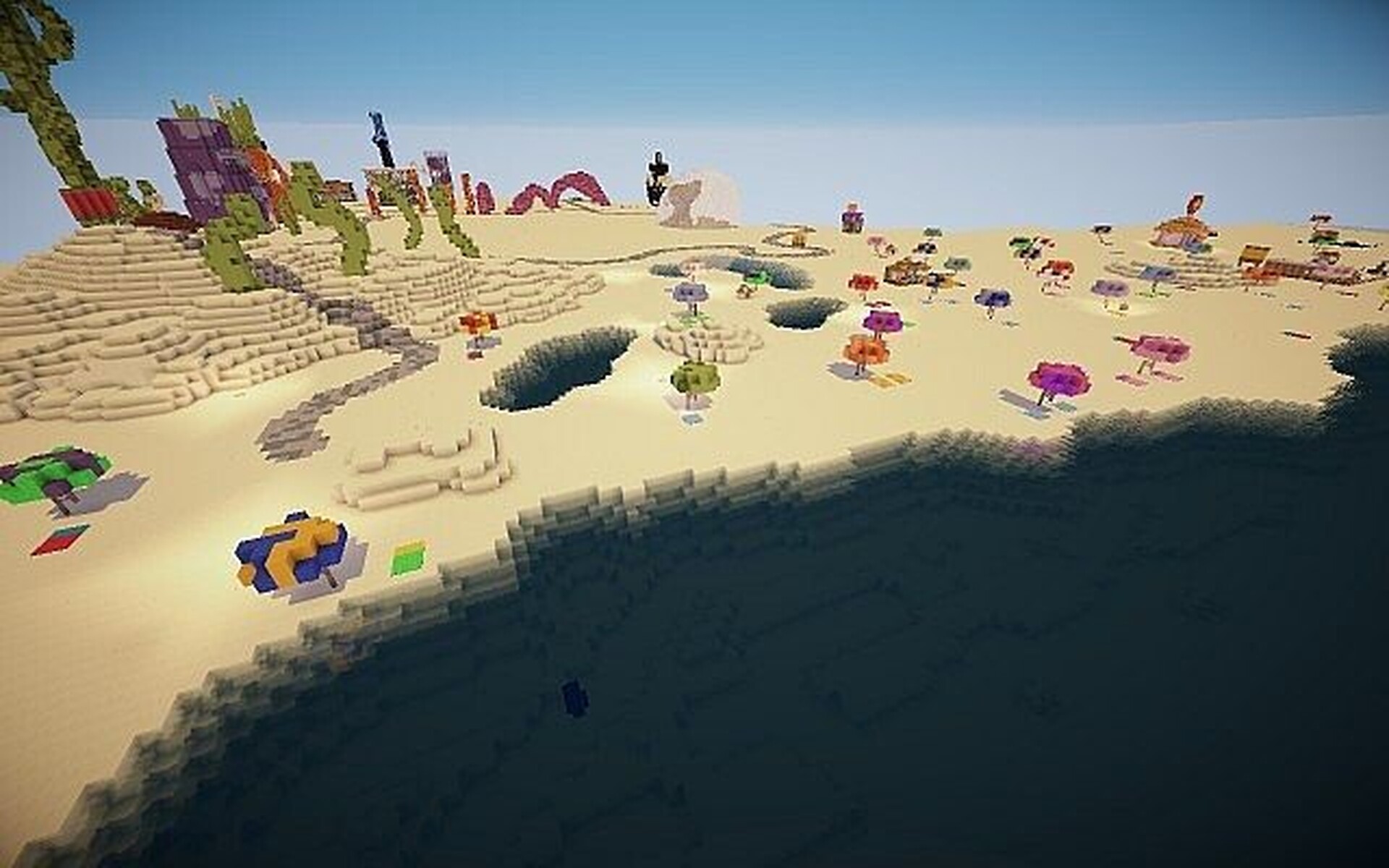 Bikini Bottom Map (Originally Built By Leihcbone Revamped by ...