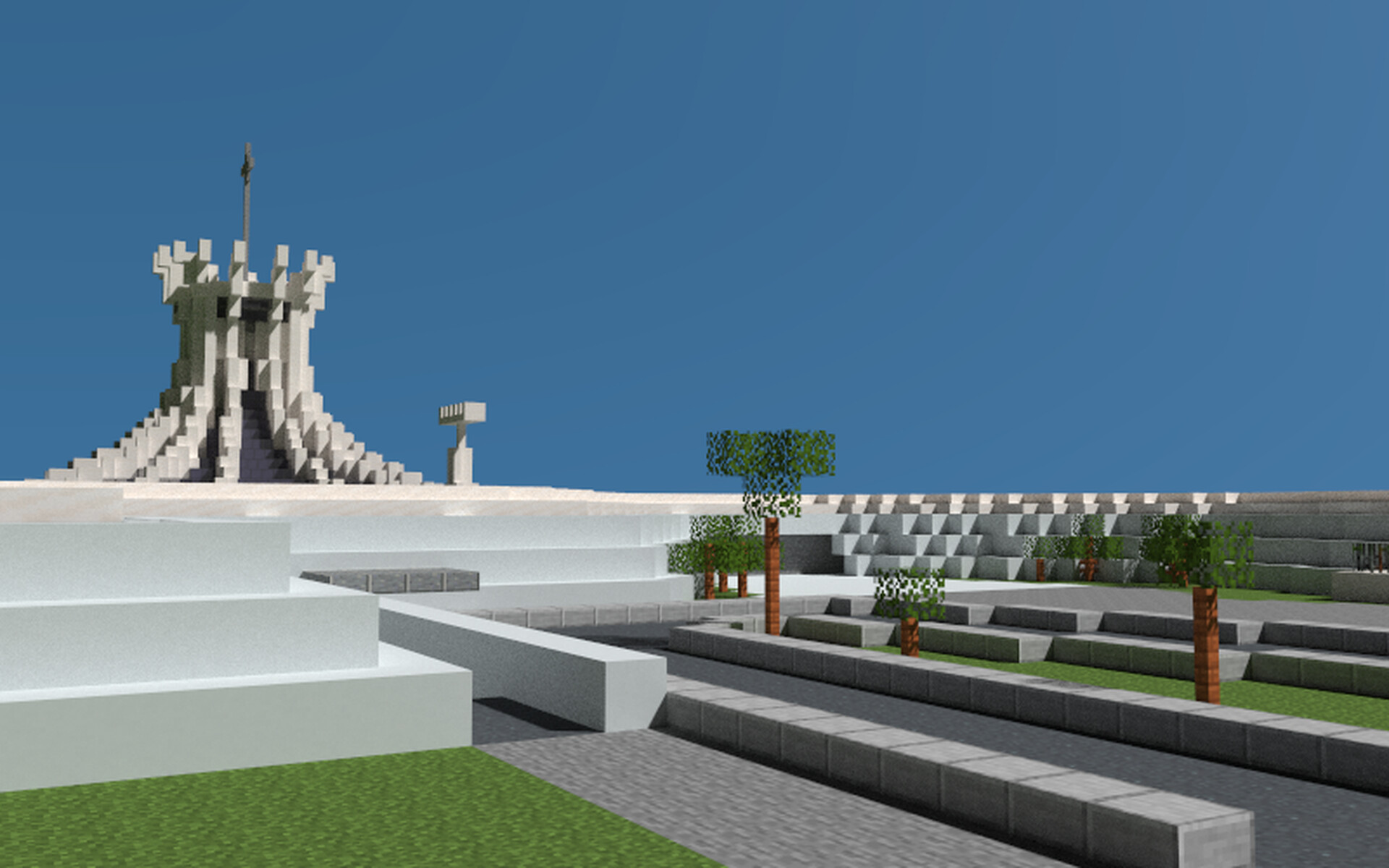 Catedral Metropolitana de Brasília Nossa Senhora Aparecida Minecraft Map