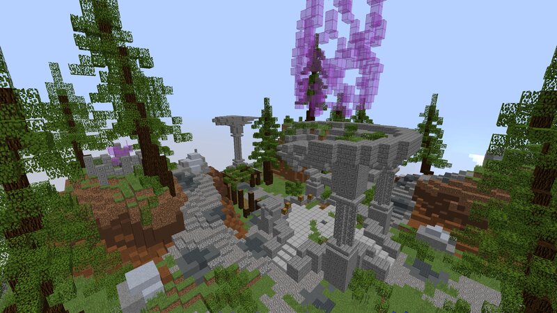 81 x 81 HCF Spawn $1 Minecraft Map