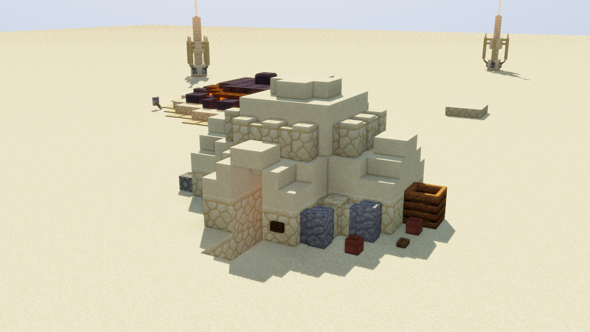 Jawa Sandcrawler Minecraft Map