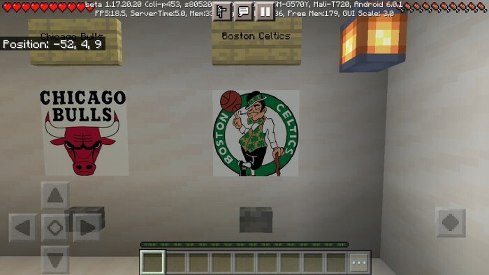 NBA Online Update 1.3 PE only Minecraft Map
