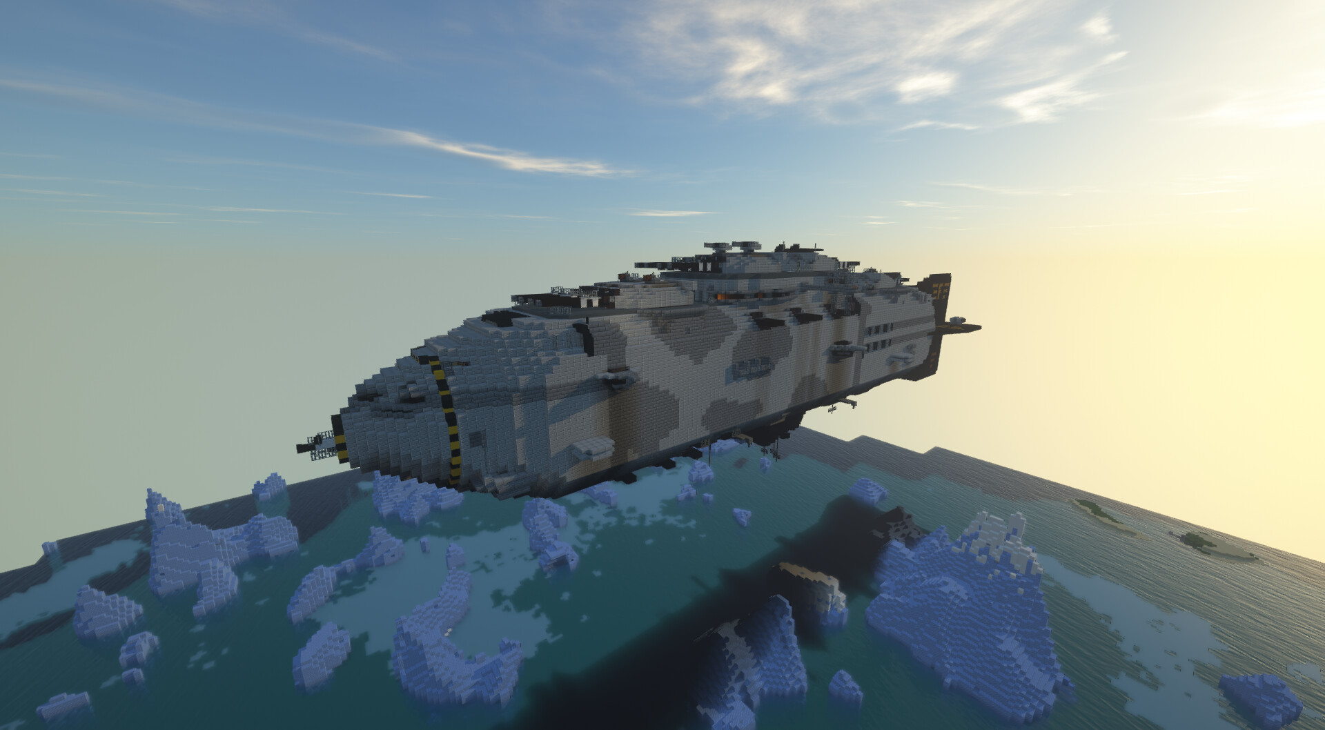 Lovton-Corporations ULTRA-Heavy-Air-Battleship TYPe-80001 "Enpourer ...