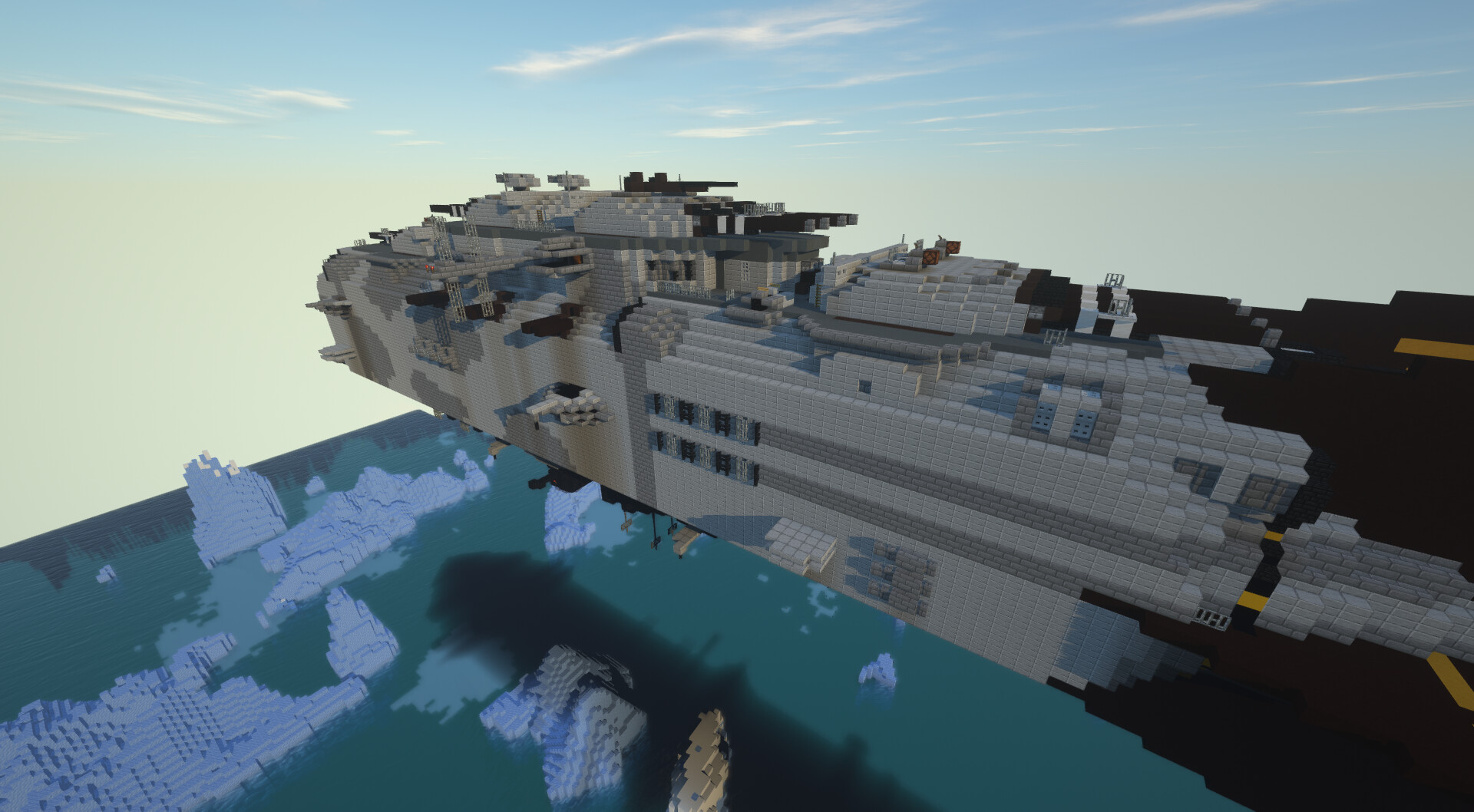 Lovton-Corporations ULTRA-Heavy-Air-Battleship TYPe-80001 "Enpourer ...