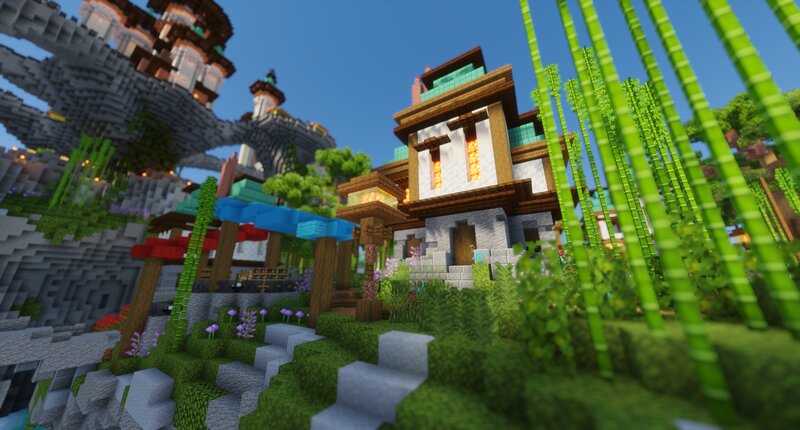 Vesteria - Epic Island Build Minecraft Map