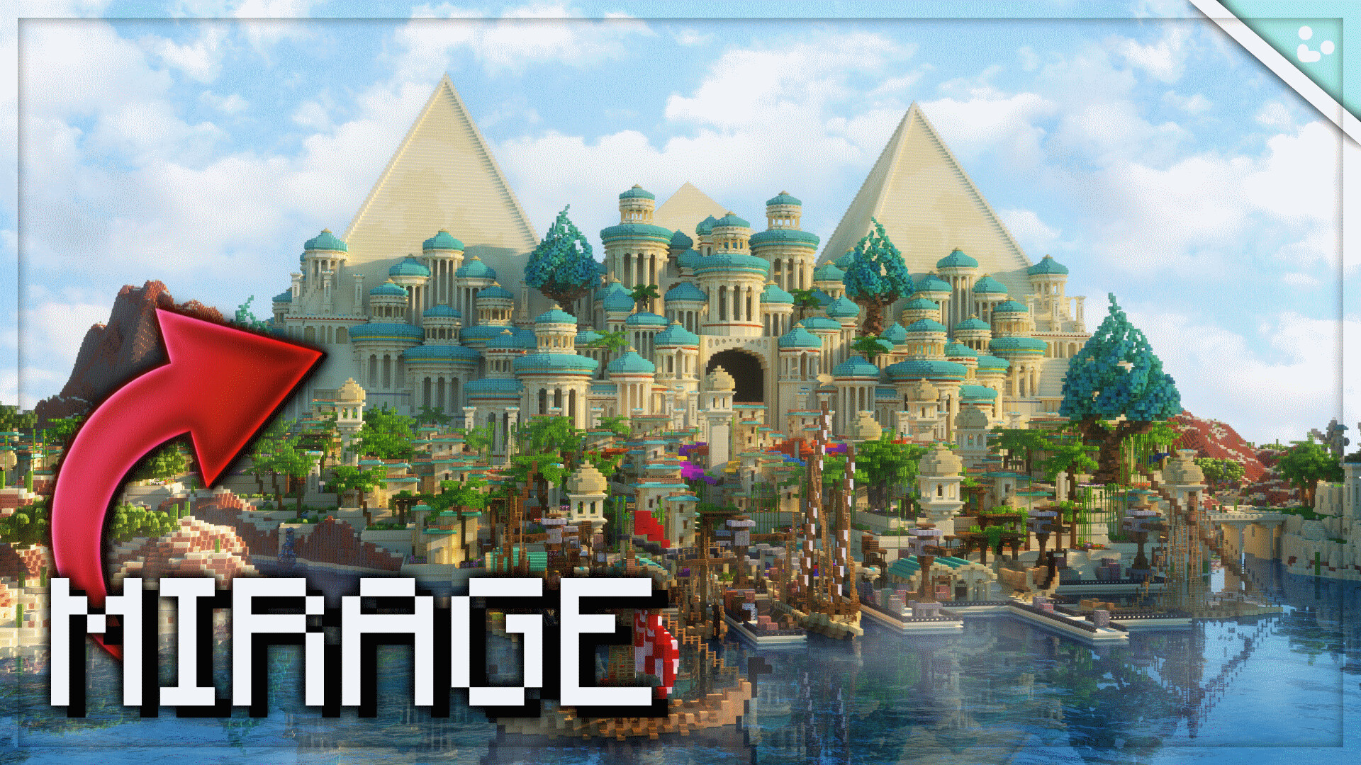 Mirage - Mega Hub (DOWNLOAD) (1.8 - 1.18) Minecraft Map