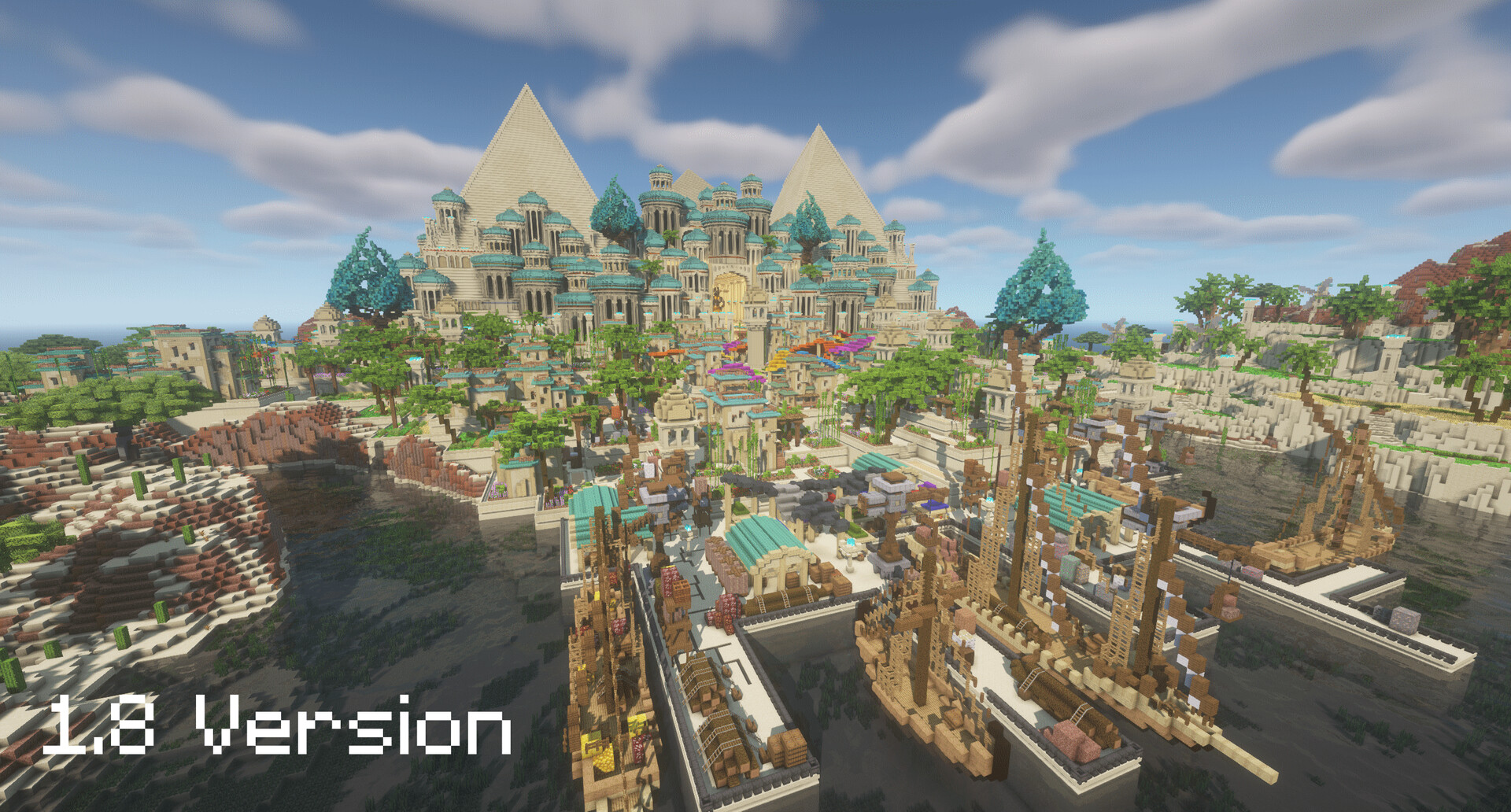 Mirage - Mega Hub (DOWNLOAD) (1.8 - 1.18) Minecraft Map