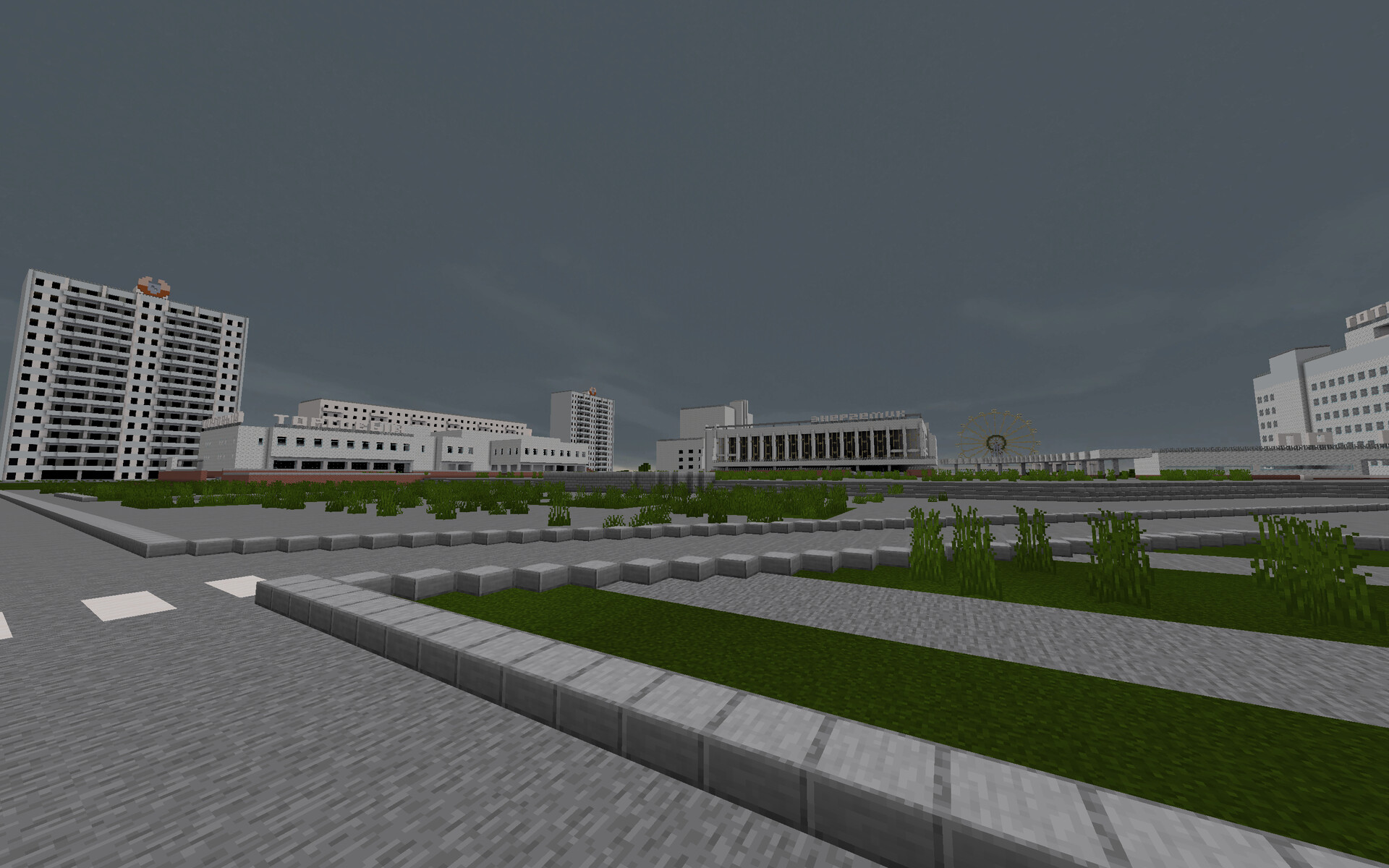 Pripyat 1990 preview Minecraft Map
