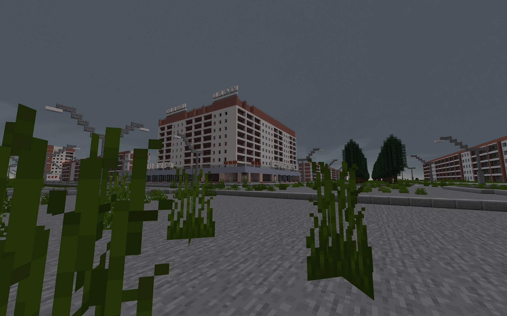 Pripyat 1990 preview Minecraft Map