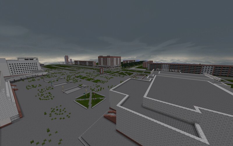 Pripyat 1990 preview Minecraft Map