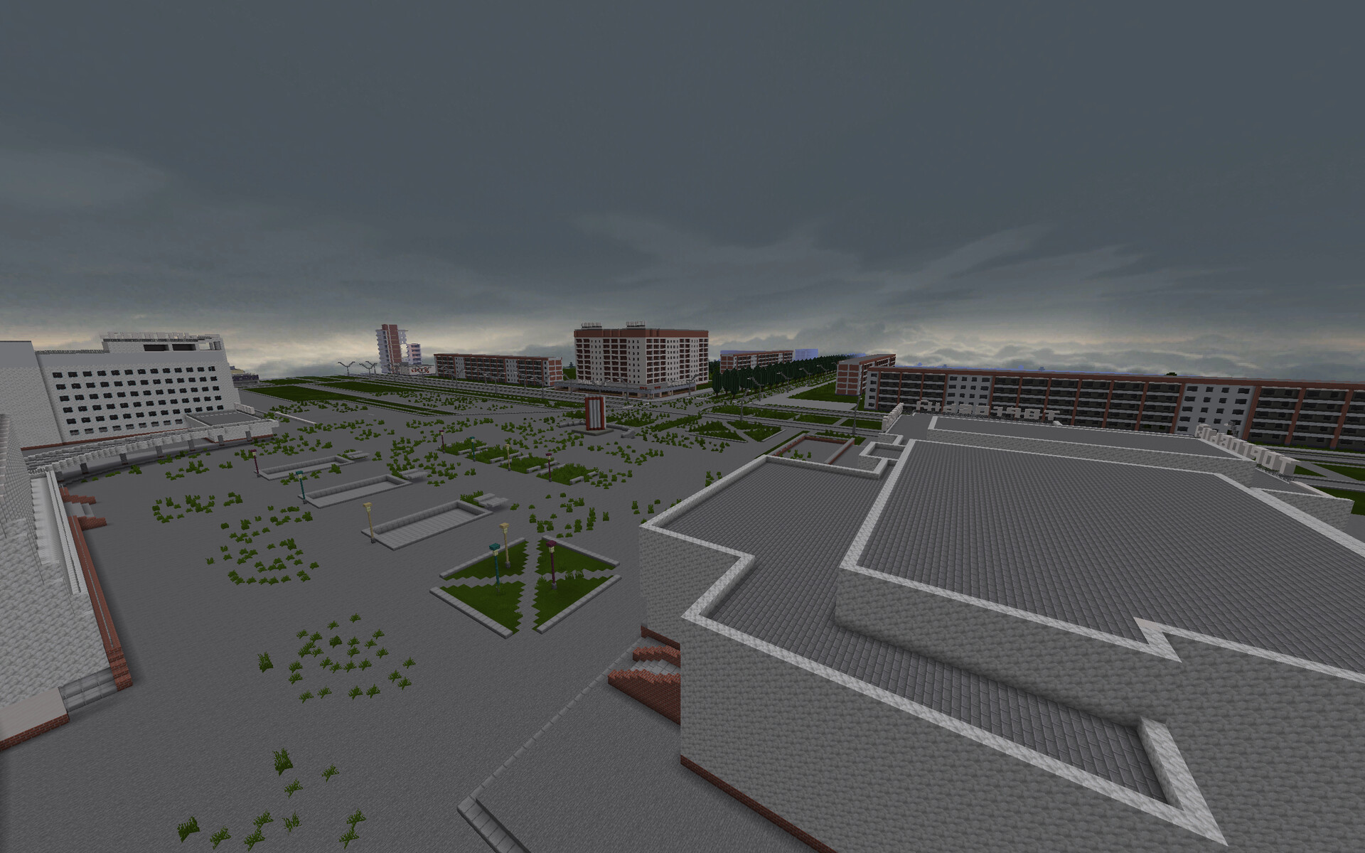 Pripyat 1990 preview Minecraft Map
