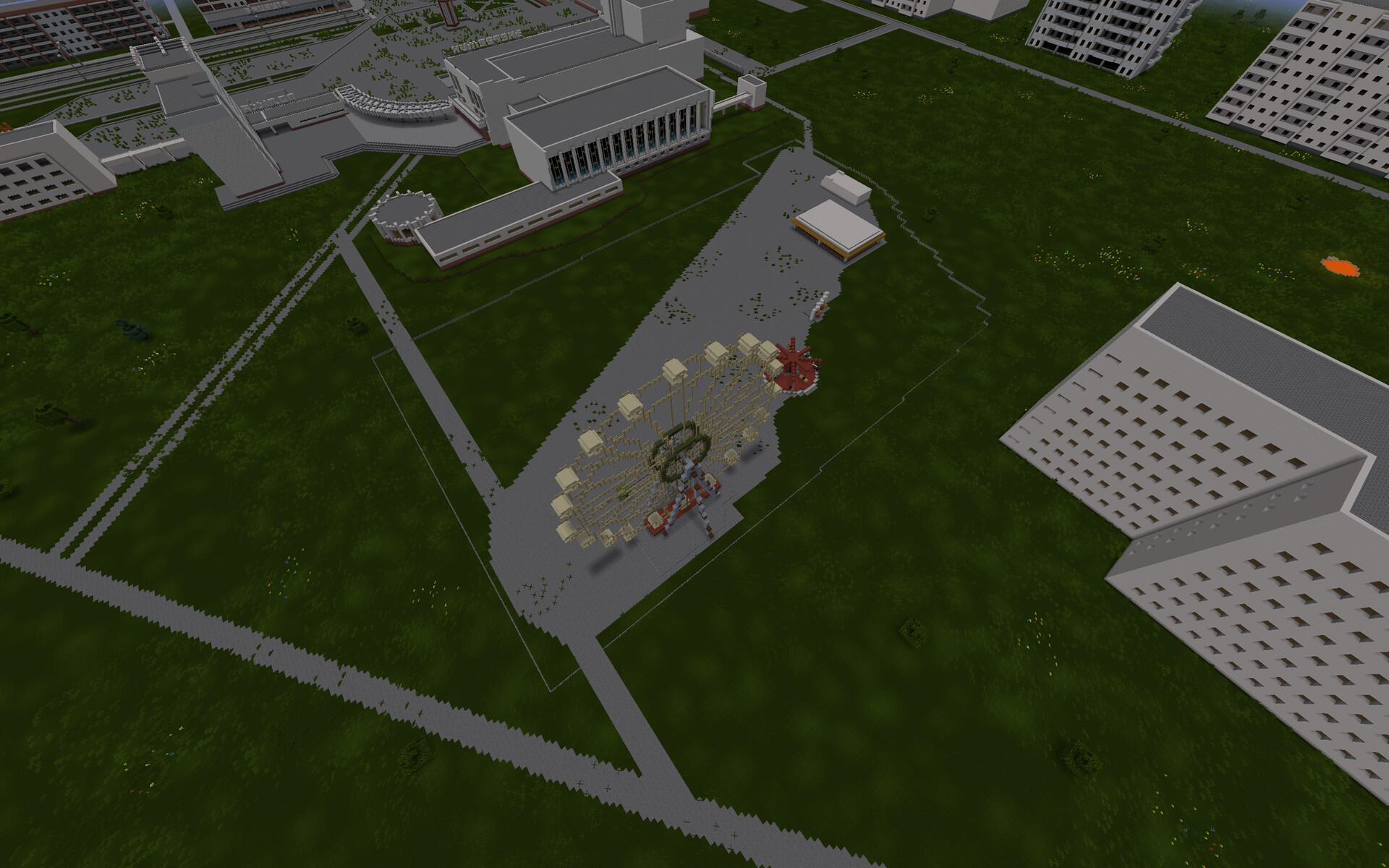 Pripyat 1990 preview Minecraft Map